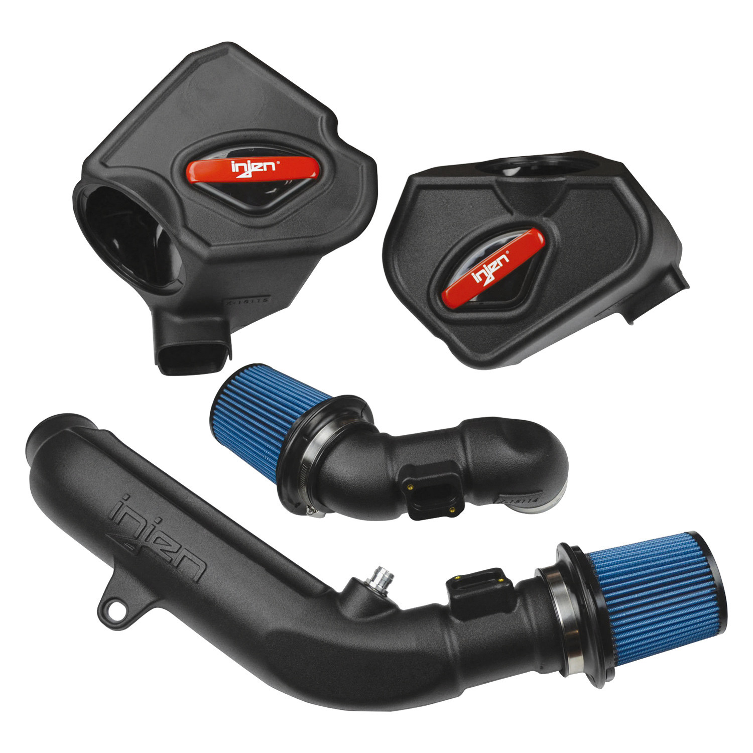 Injen® EVO1102 - Evolution Series Rotomolded Black Cold Air Intake ...