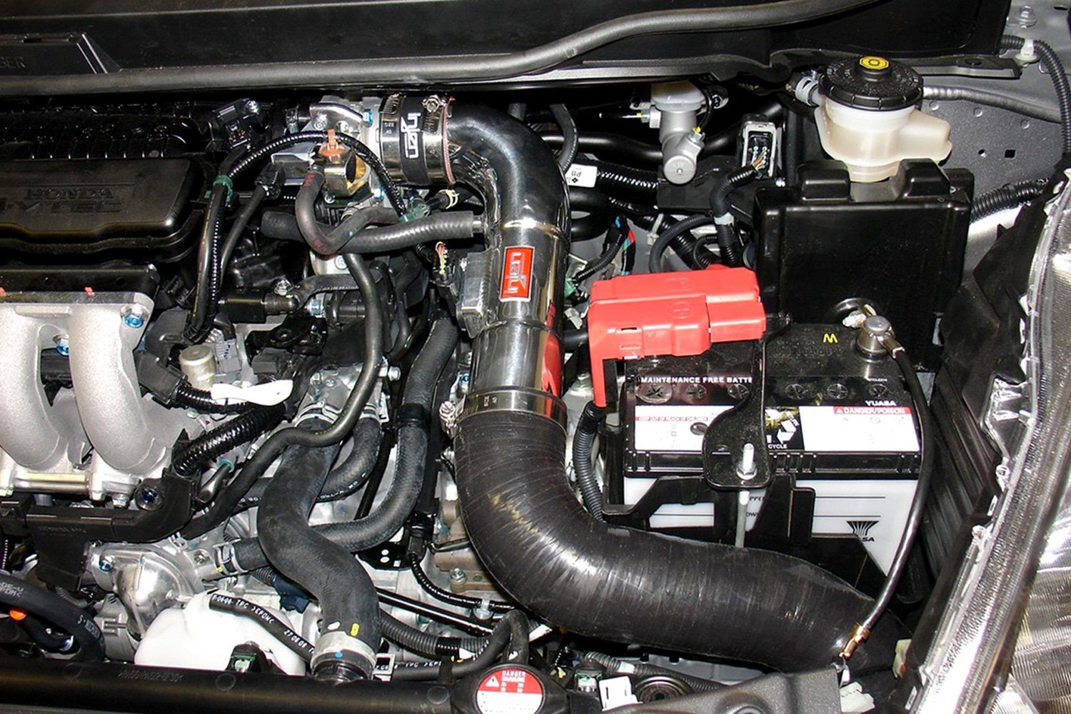 Injen® SP1512BLK - SP Series Polished Black Cold Air Intake System with ...