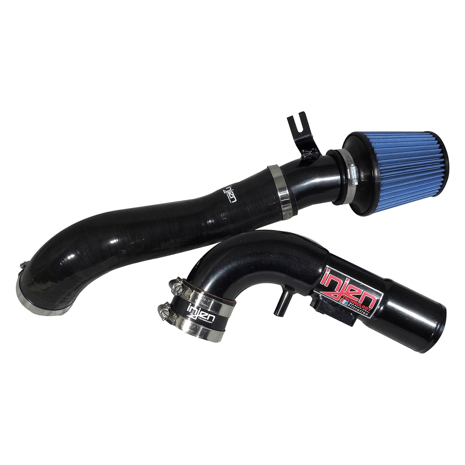 Injen® SP1512BLK - SP Series Polished Black Cold Air Intake System with ...