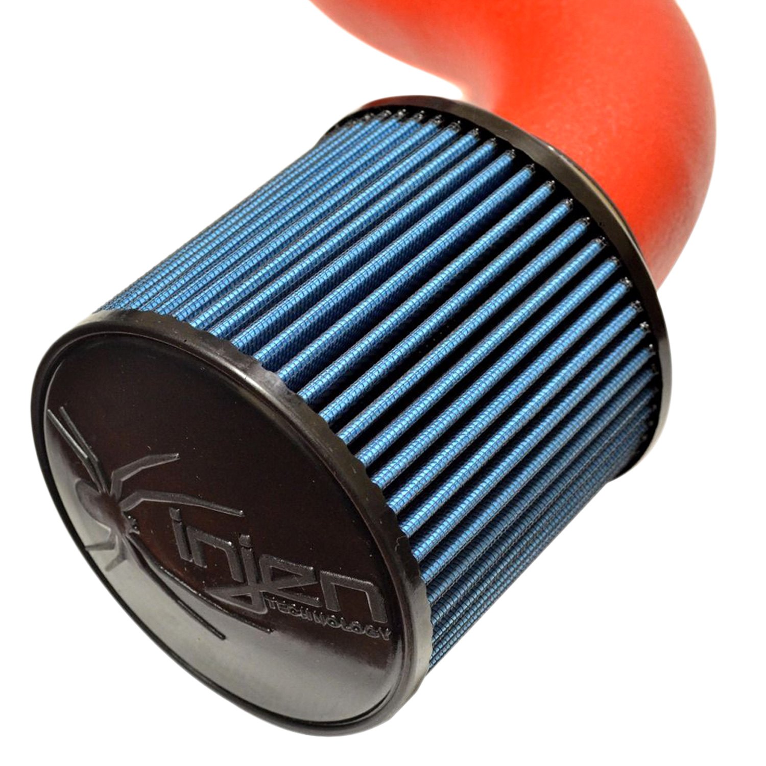 Injen® SP1581WR - SP Series Wrinkle Red Cold Air Intake System with ...