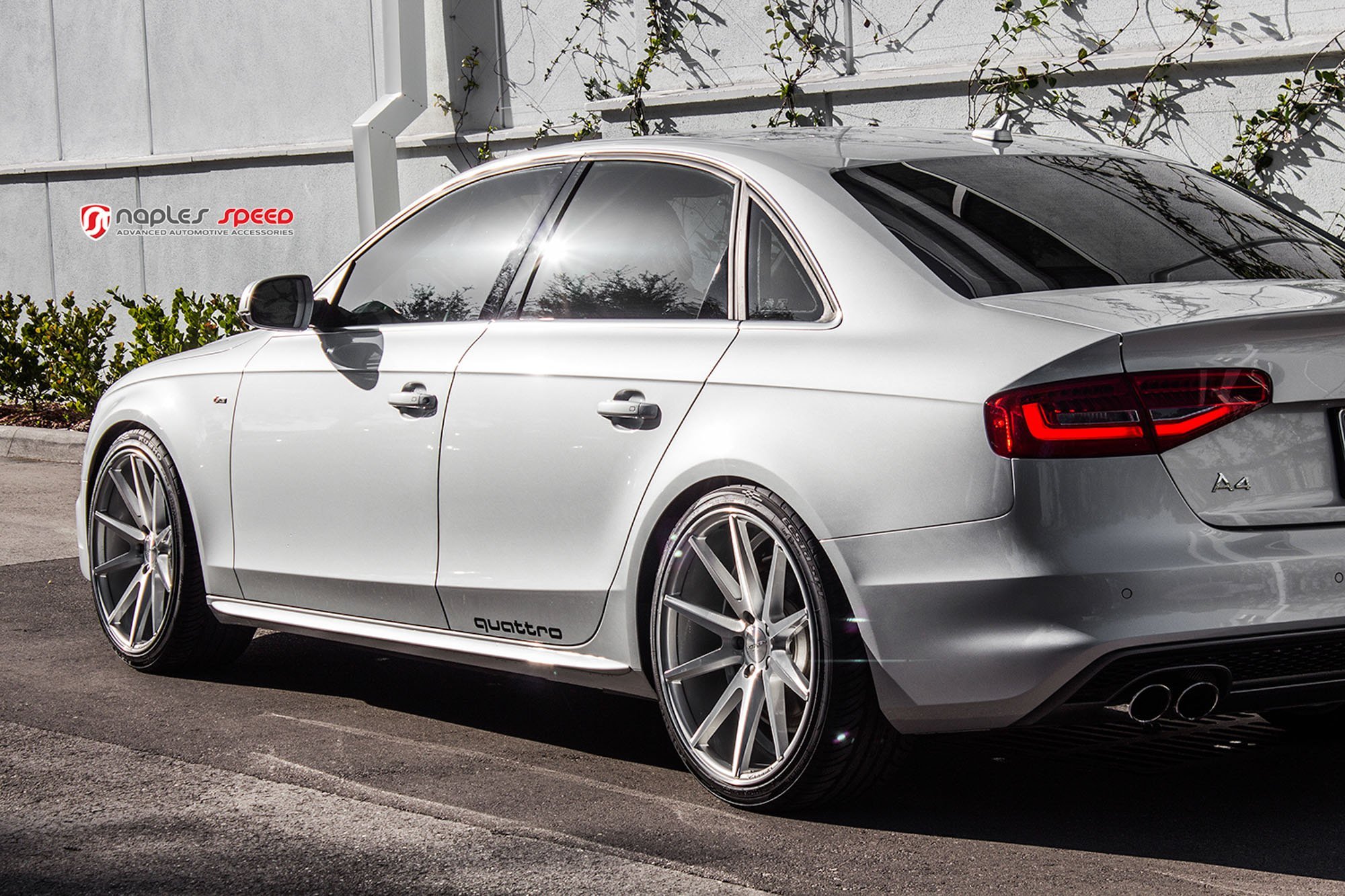Classy Audi A4 Featurnig Silver Exterior and Subtle Custom Parts ...
