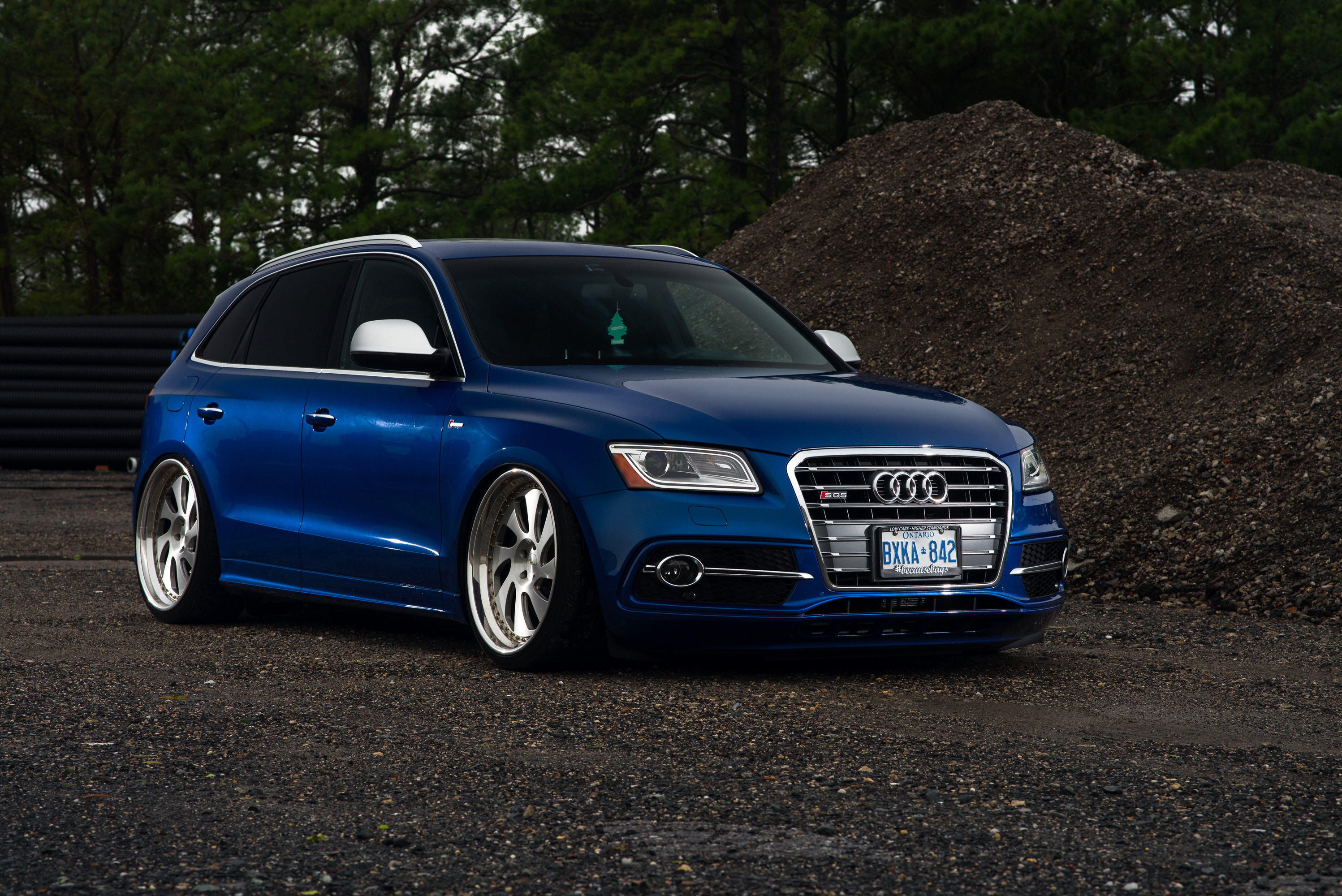 Completely Reworked Audi SQ5 Fitted With Air Suspension And Rotiforms ...