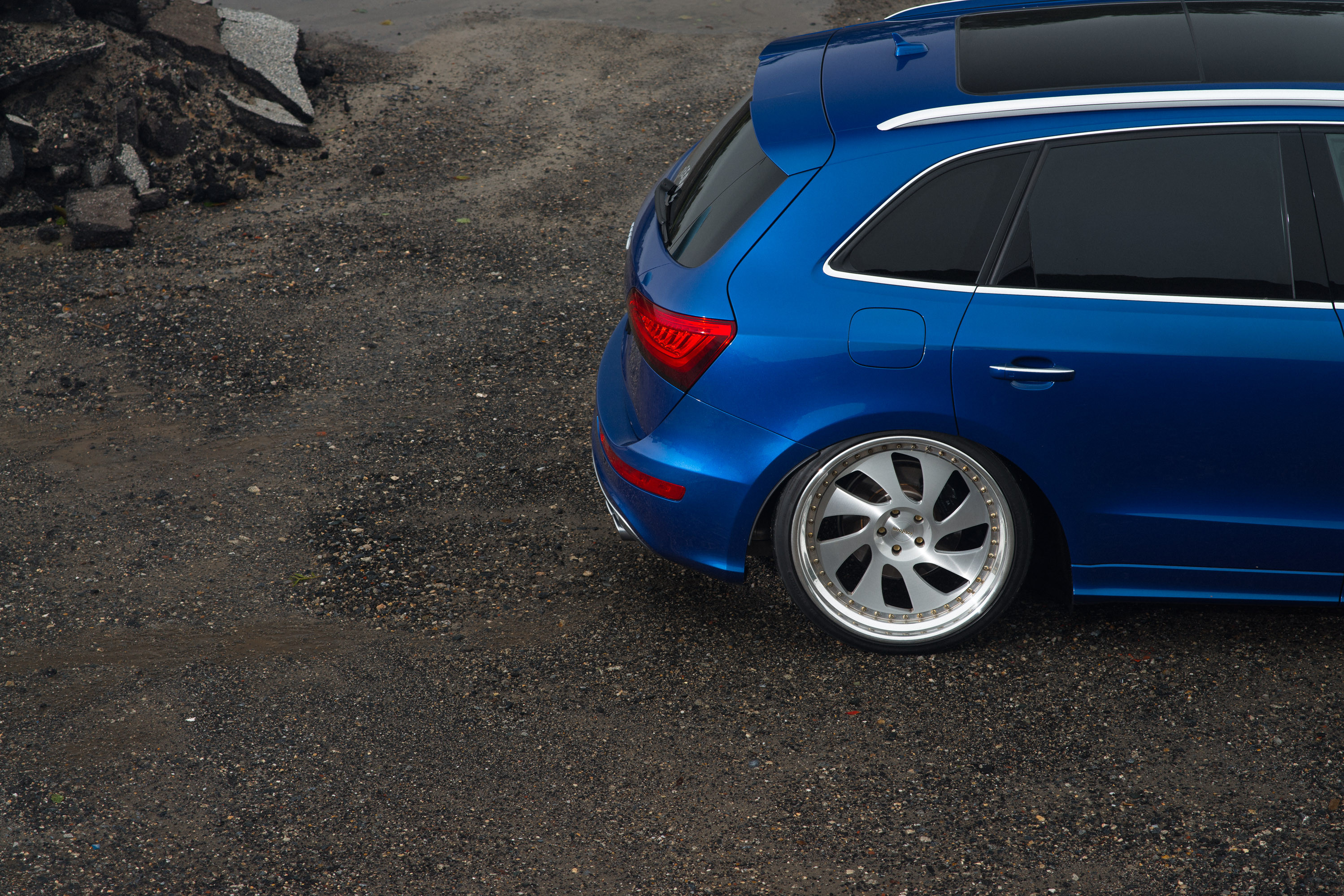 Completely Reworked Audi SQ5 Fitted With Air Suspension And Rotiforms ...