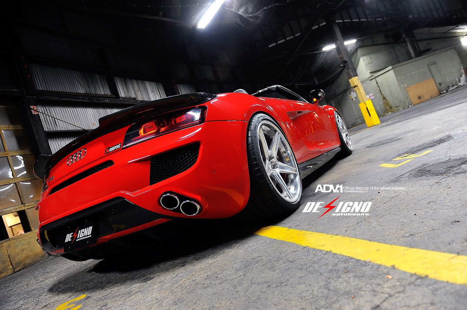 Completely Reworked Audi R8 Roadster With Custom Body Kit and ADV1 Rims ...