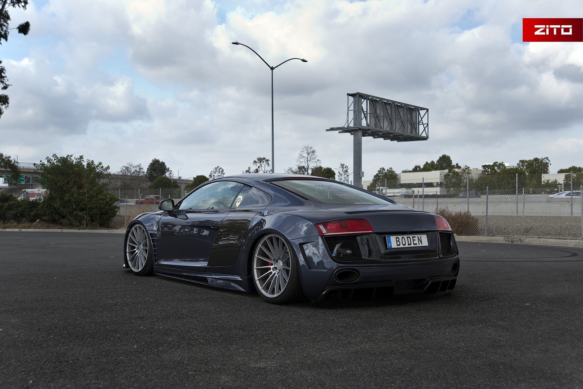 Heavily Revamped Black Audi R8 with Custom Body Kit | CARiD.com Gallery