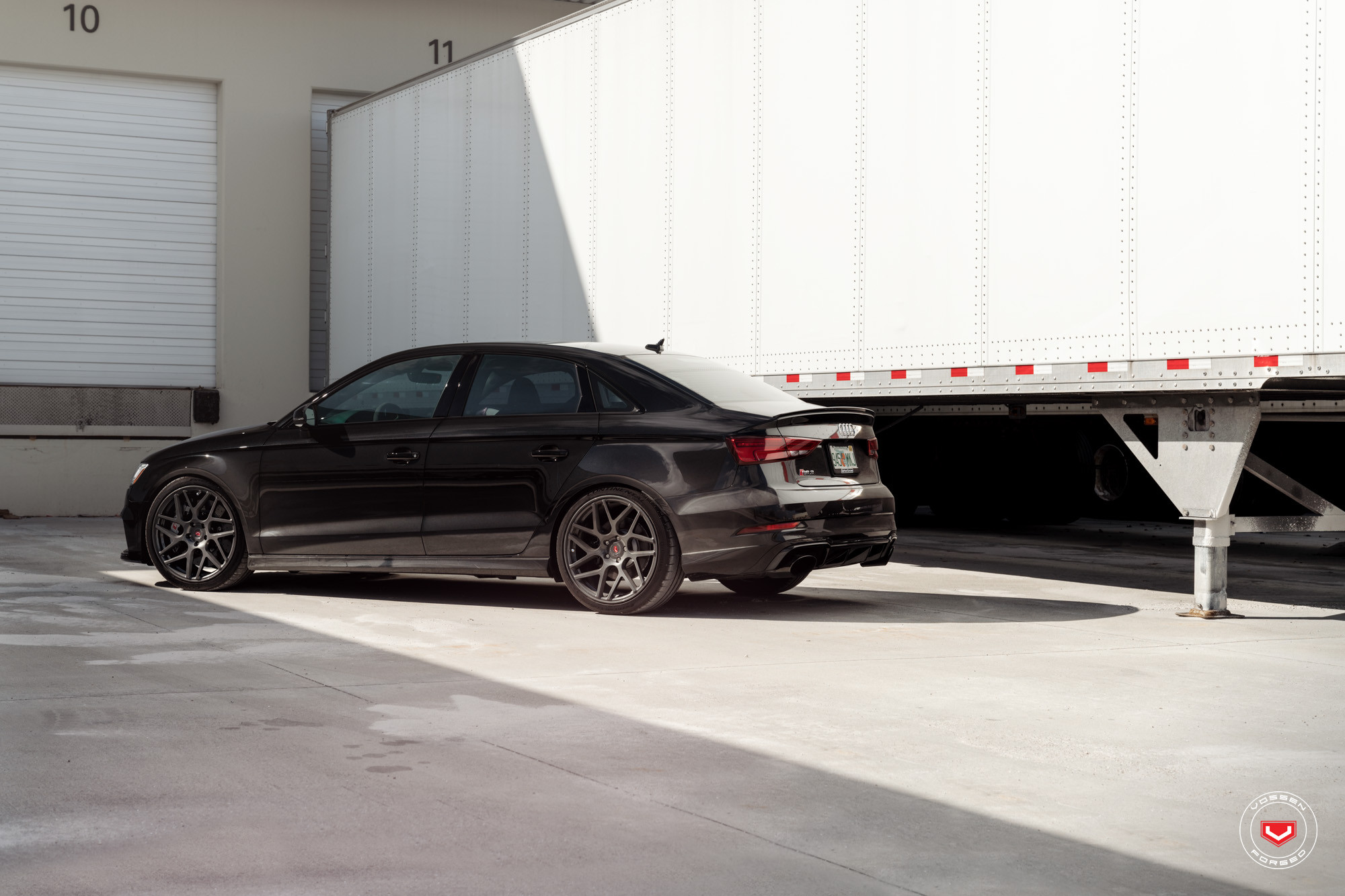 Recognizable Elegance: Black Audi S3 with Custom Parts | CARiD.com Gallery