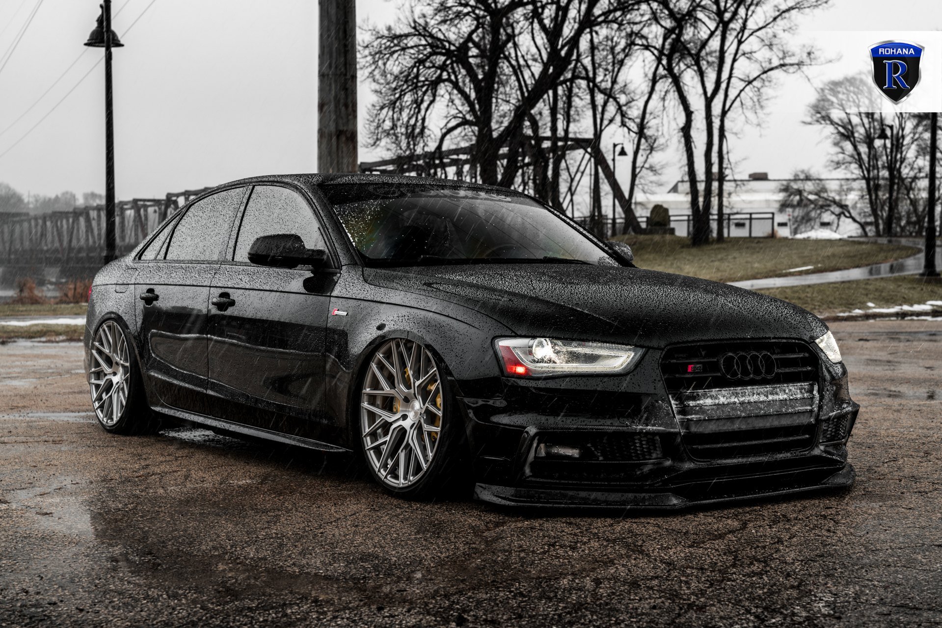 Audi A4 Gone Low with Aftermarket Ground Effects | CARiD.com Gallery