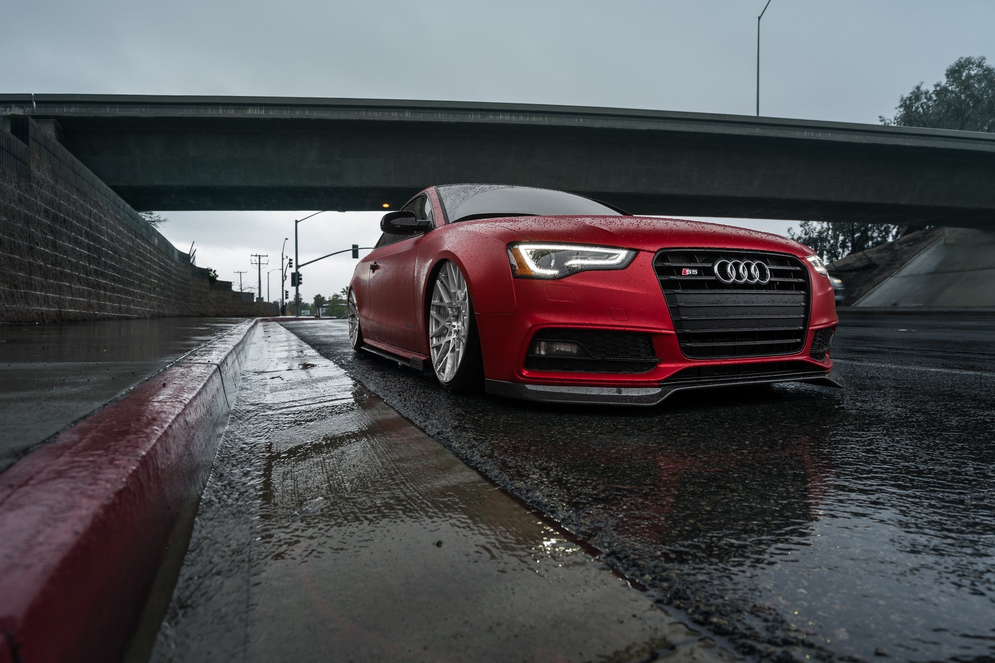 Stanced Out Audi S5 Sports Custom Alloy Wheels | CARiD.com Gallery