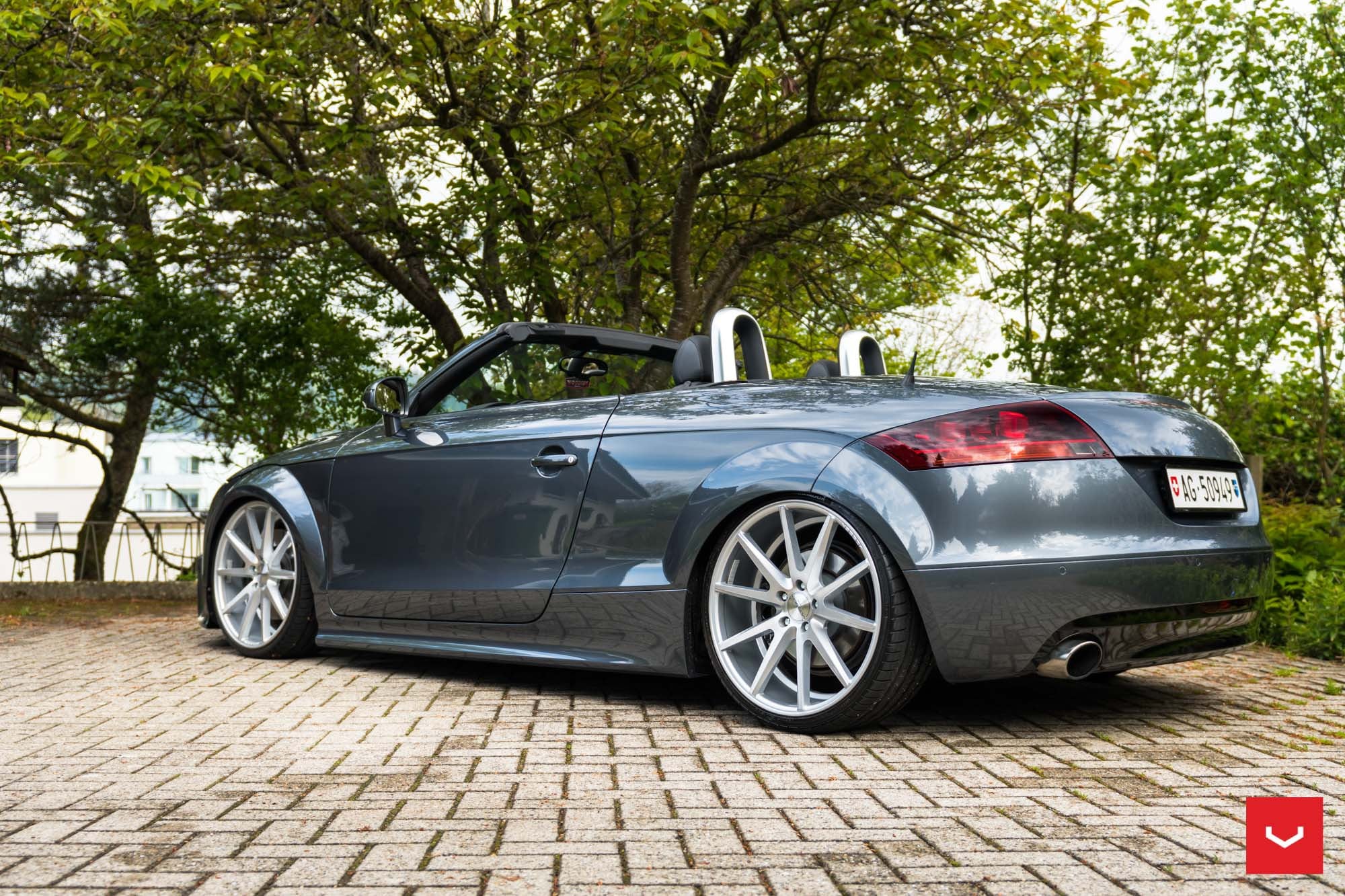 A Touch of Luxury: Mettalic Audi TT on Custom Rims | CARiD.com Gallery