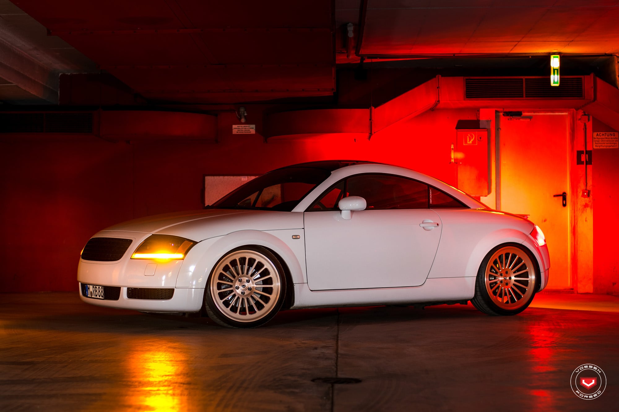 First Gen Audi TT Coupe on Forged Custom Wheels by Vossen | CARiD.com ...