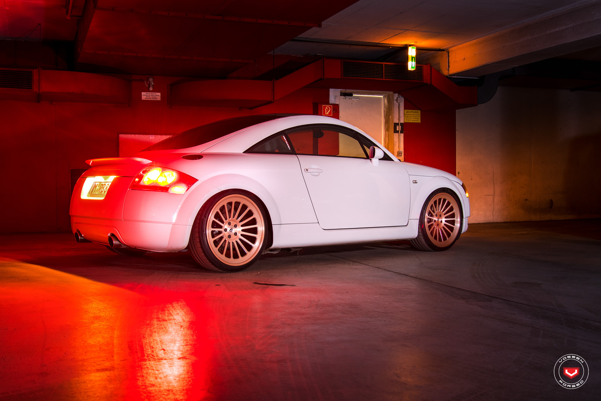 First Gen Audi TT Coupe on Forged Custom Wheels by Vossen | CARiD.com ...