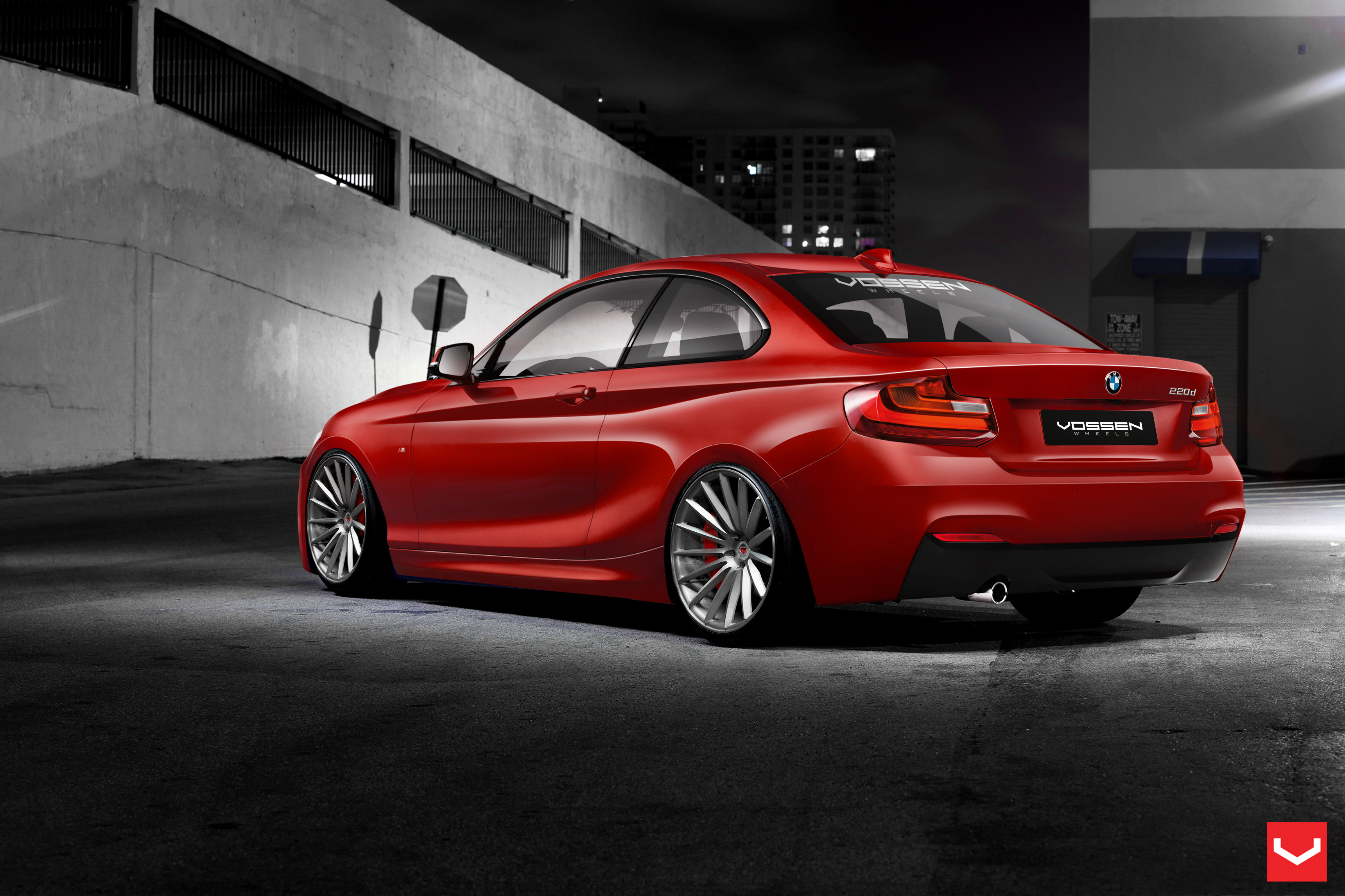 Ruby Red BMW 2-Series with Contrasting Blacked Out Grille | CARiD.com ...