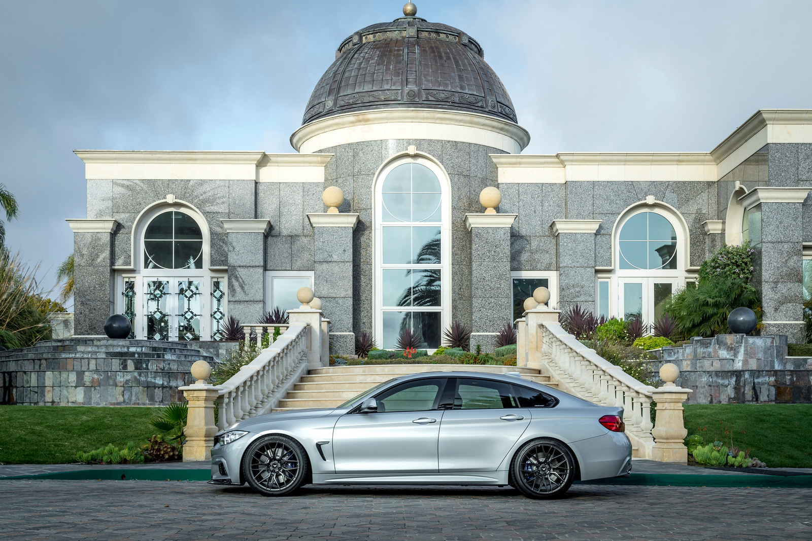 Customized for Jaw- Dropping Effect: Custom Gray BMW 3-Series on ...