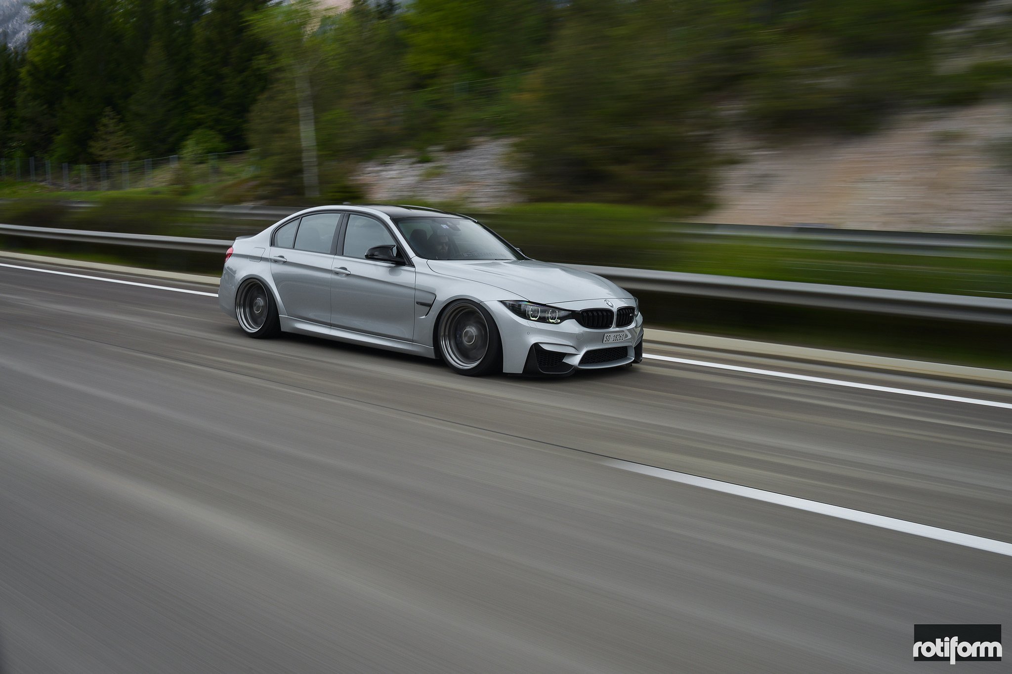 Slammed M3 F30 With Rotiform Forged 3 Piece Wheels | CARiD.com Gallery