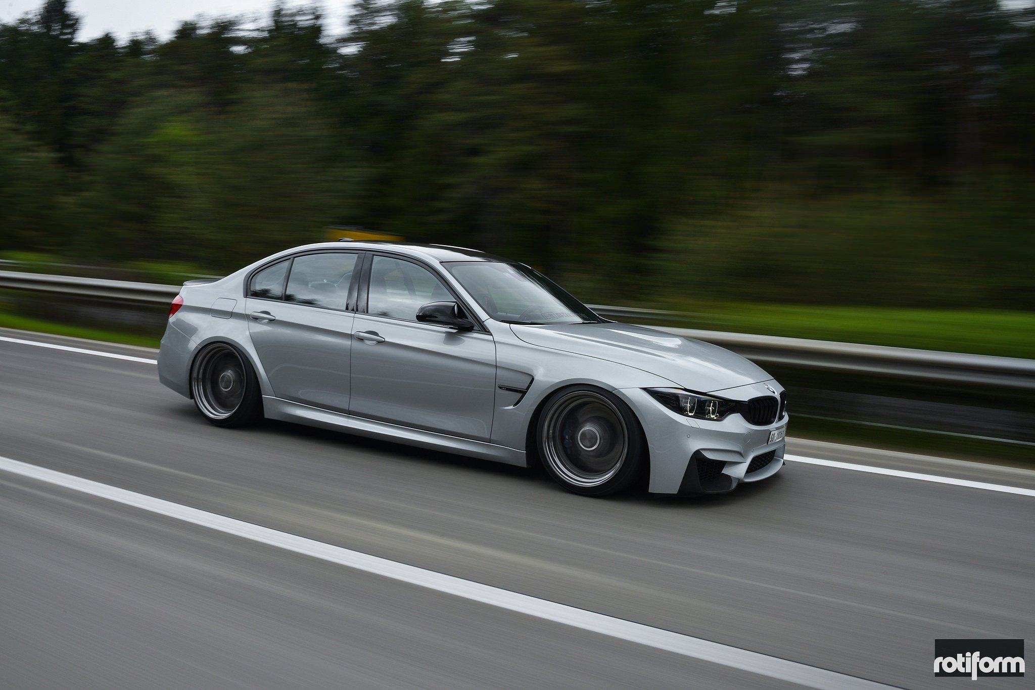 Slammed M3 F30 With Rotiform Forged 3 Piece Wheels | CARiD.com Gallery