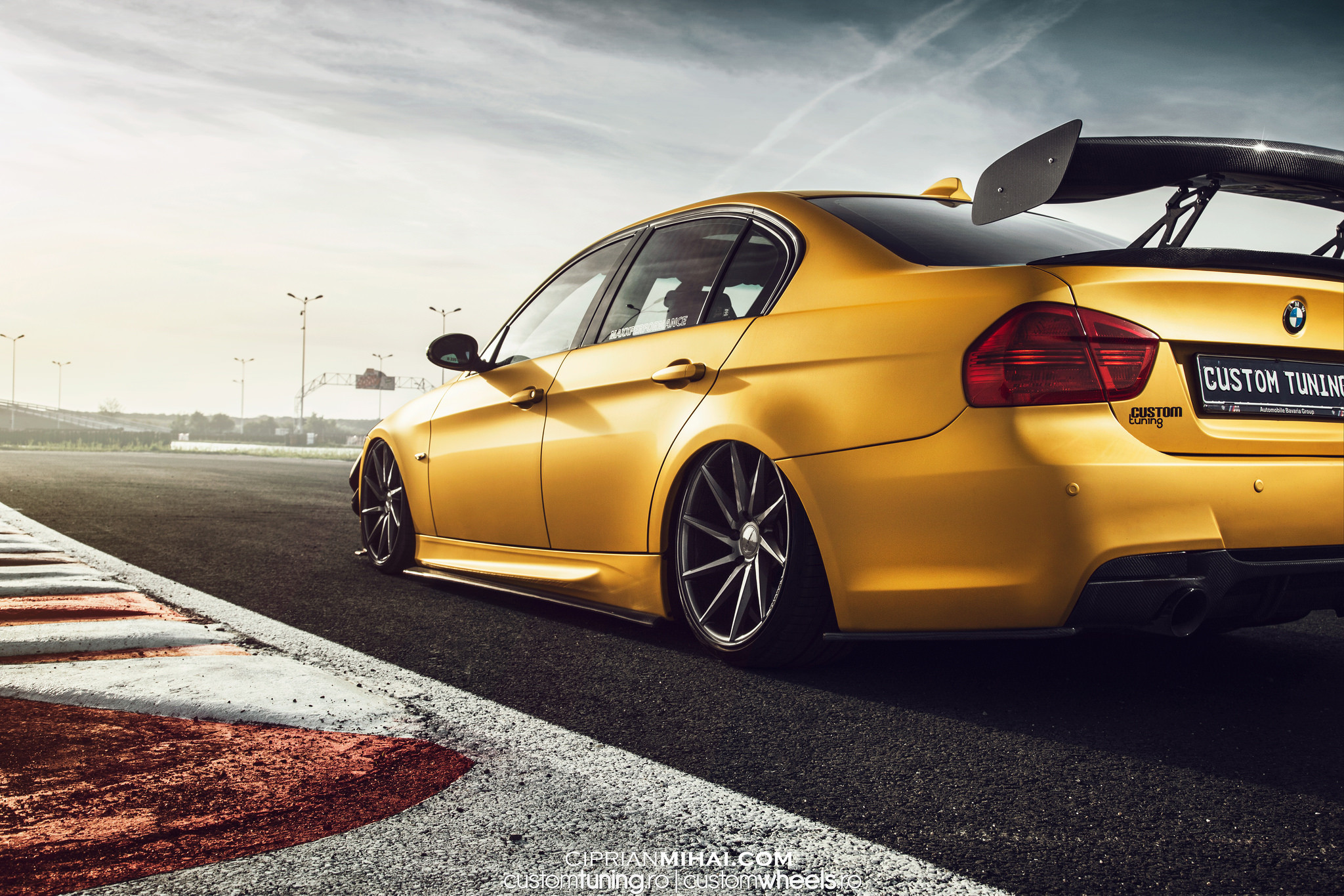 Yellow Fever: BMW 3-Series Gets Custom Parts | CARiD.com Gallery