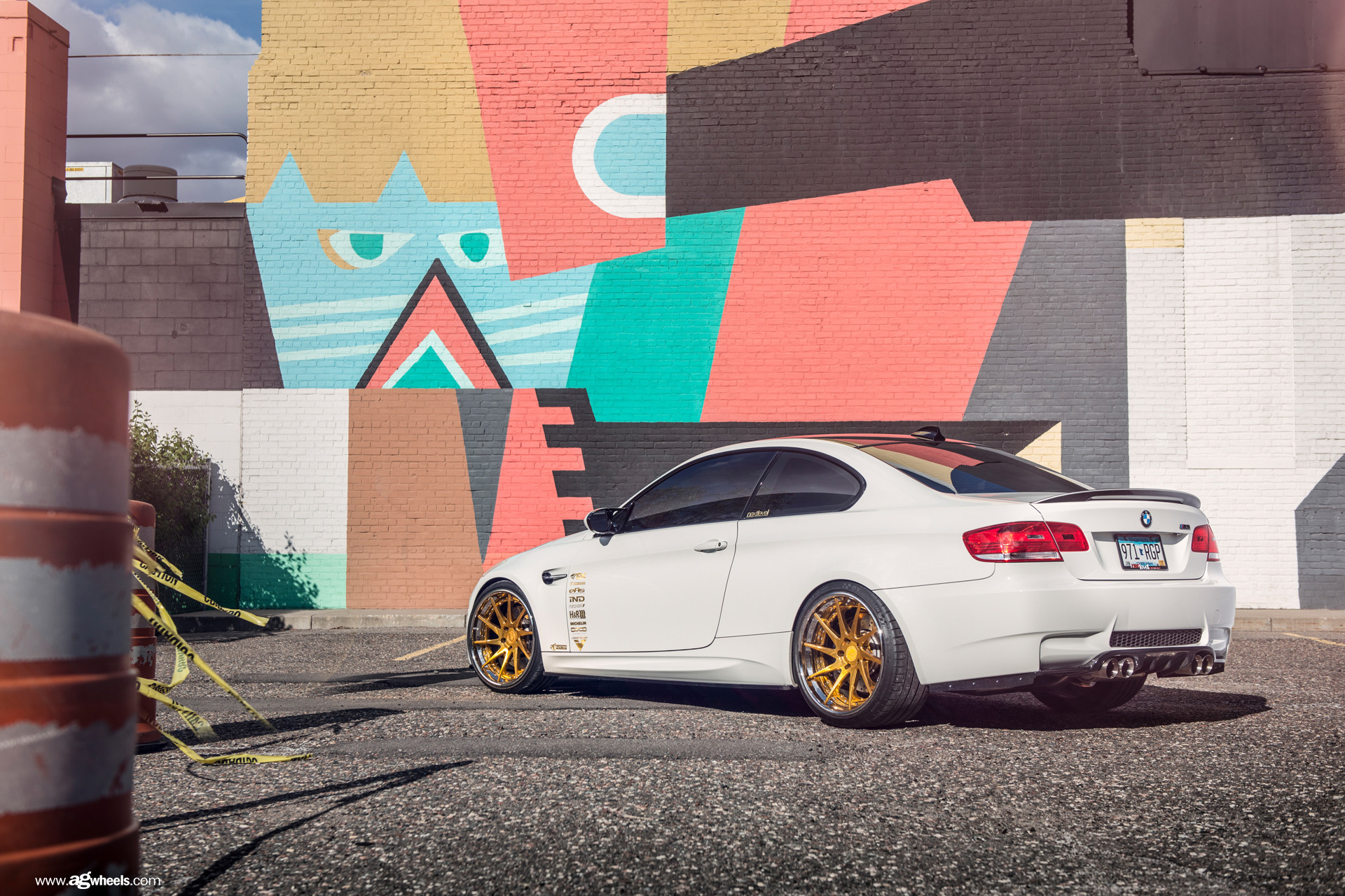 E92 M3 With Carbon Fiber Front Lip by Avant Garde | CARiD.com Gallery