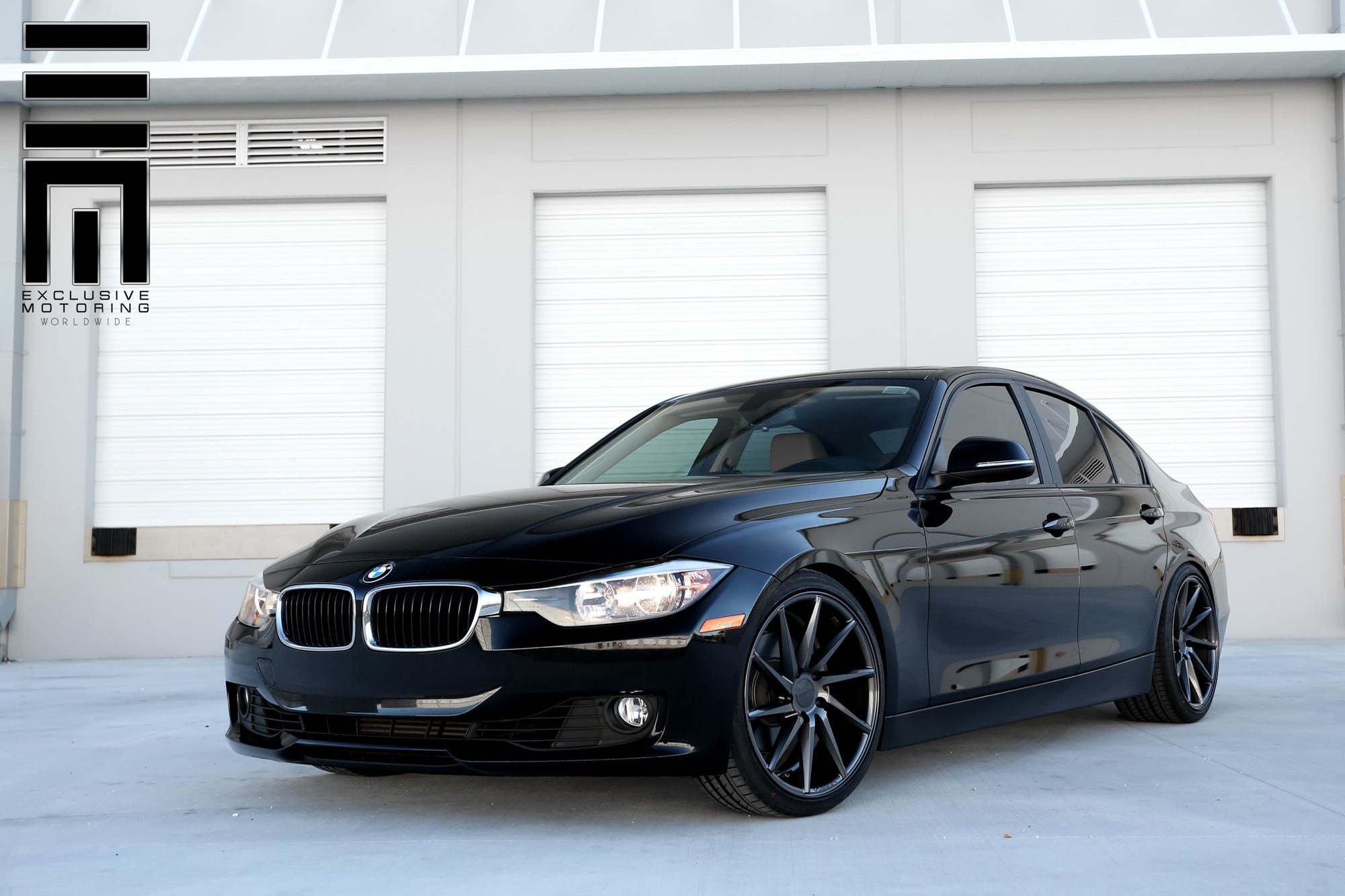 Custom Exterior Add-Ons on Black BMW 3-Series | CARiD.com Gallery