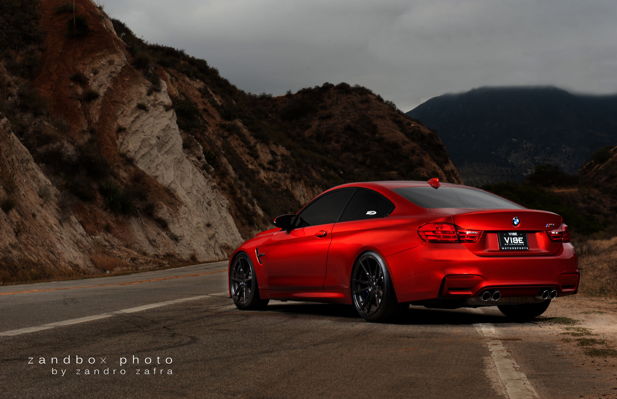 Sleek Red BMW 4-Series Rocking a Set of Custom Wheels | CARiD.com Gallery