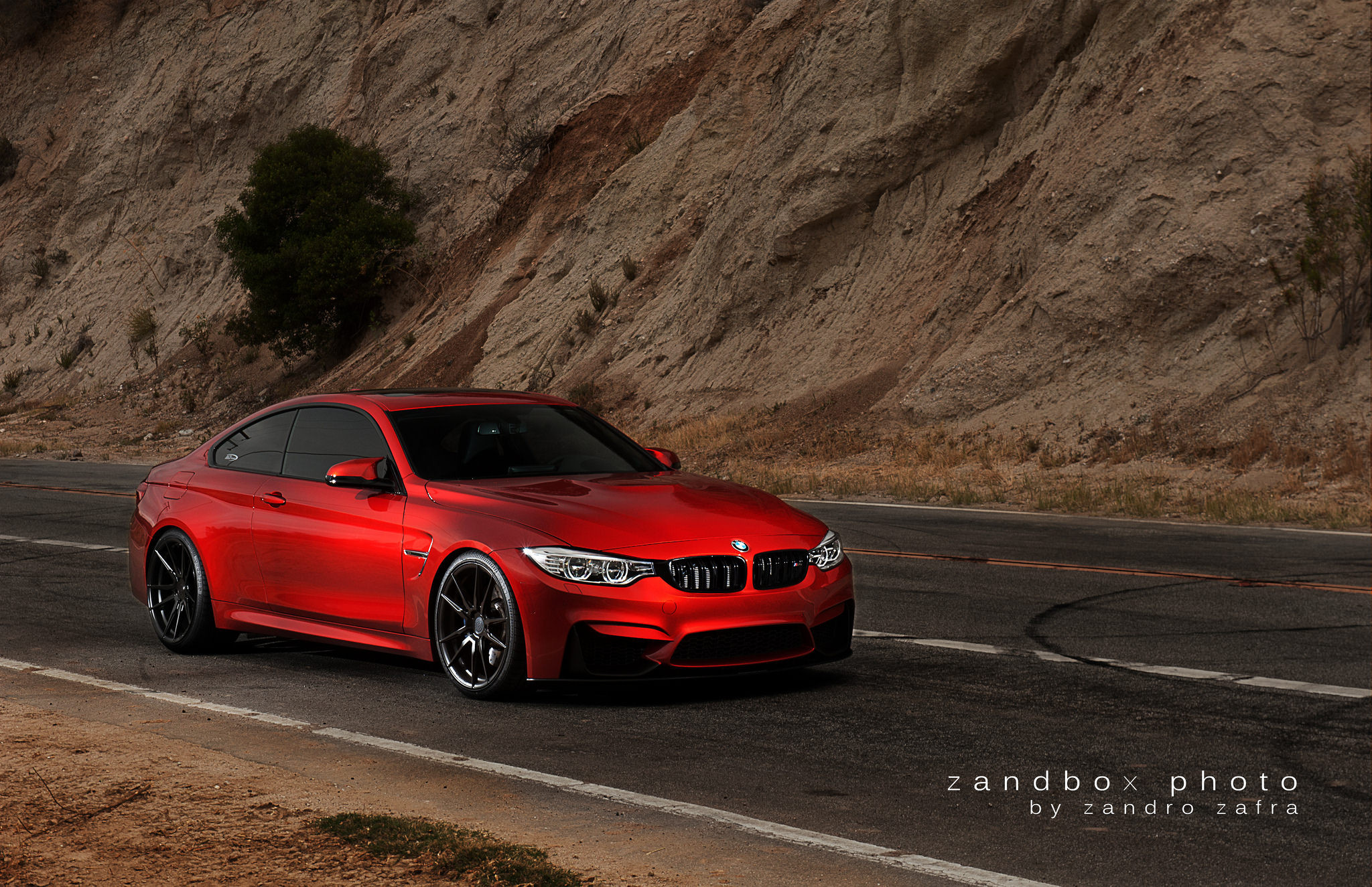 Sleek Red BMW 4-Series Rocking a Set of Custom Wheels | CARiD.com Gallery
