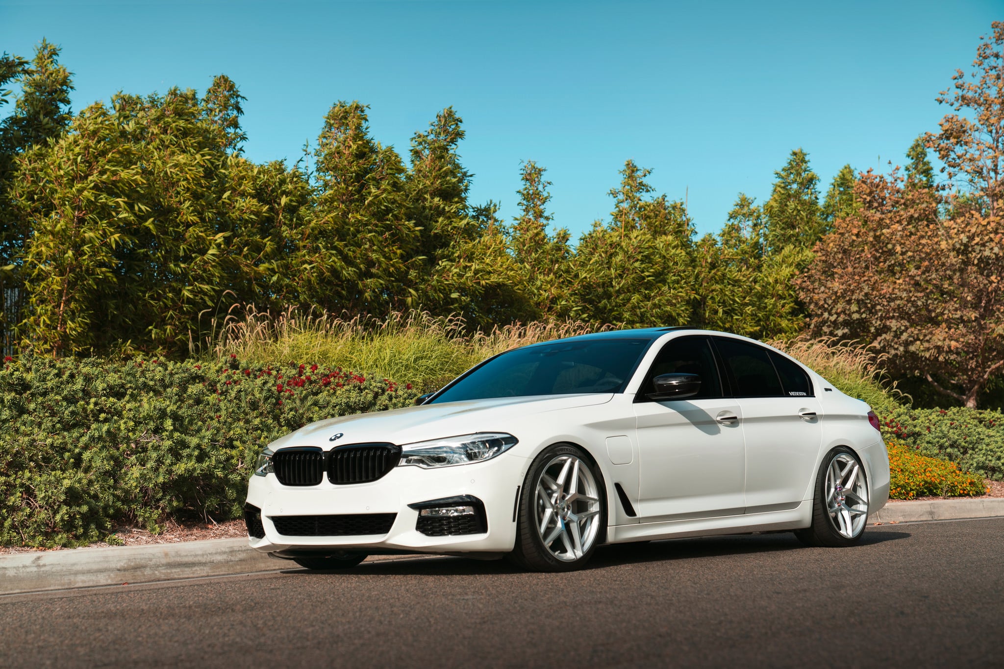 Lapping on Luxury: Customized White BMW 5-Series | CARiD.com Gallery