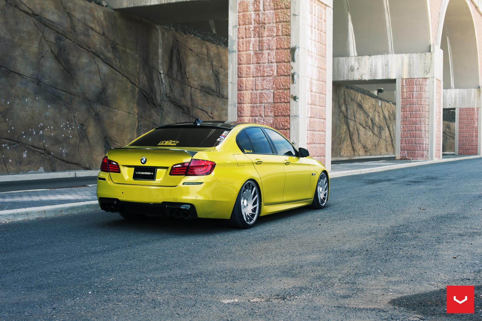 Yellow BMW 5-Series Stealing Attention Thanks to Custom Add-Ons | CARiD ...