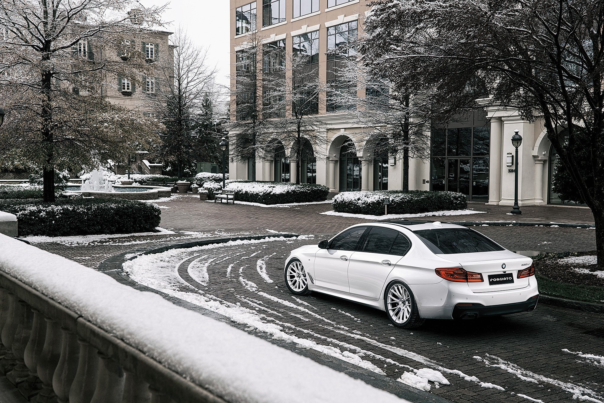 White on White: Customized BMW 5-Series | CARiD.com Gallery