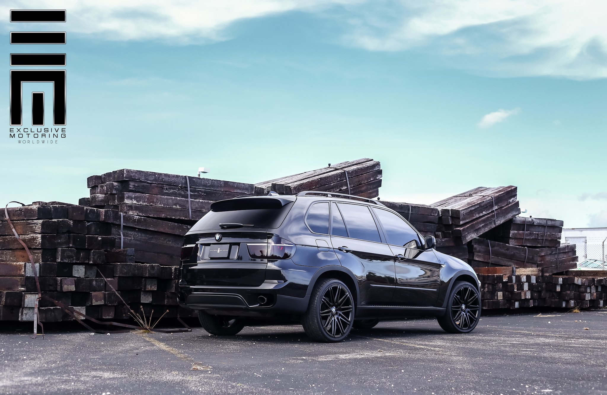 BMW X5 E70 in Mystery Black by Exclusive Motoring | CARiD.com Gallery