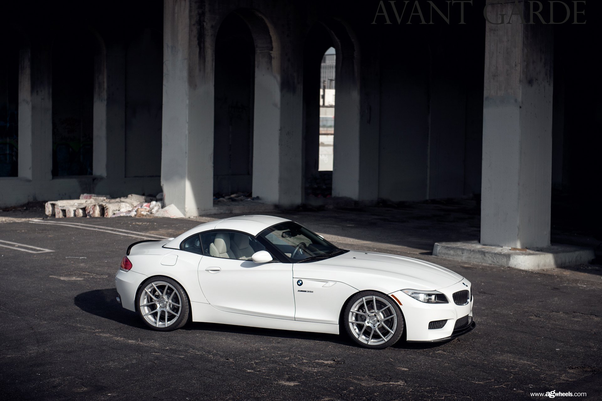 White BMW Z4 Customized to Amaze | CARiD.com Gallery