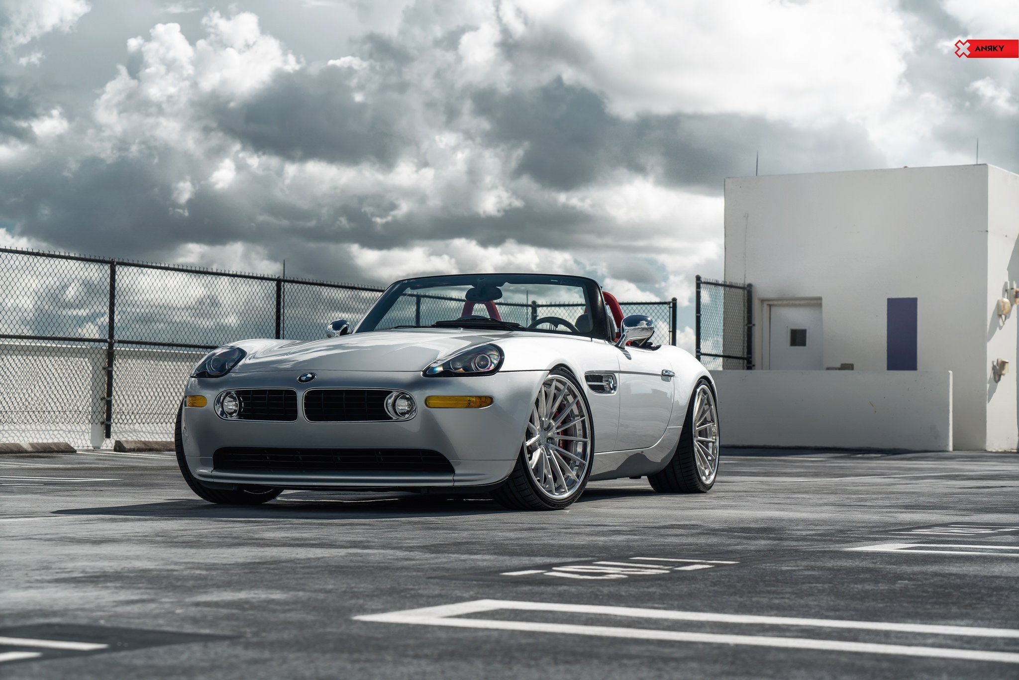 Appropriately Futuristic BMW Z8 Convertible on Custom Wheels | CARiD ...