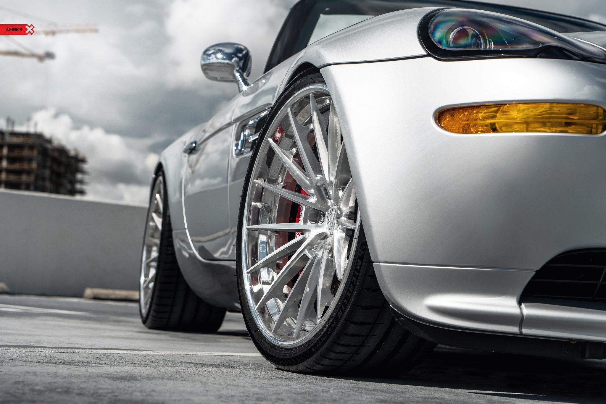 Appropriately Futuristic BMW Z8 Convertible on Custom Wheels | CARiD ...