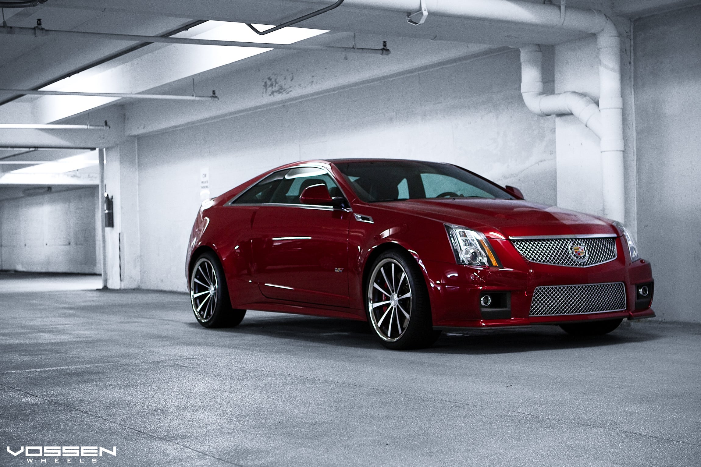 Gloss Red Cadillac CTS Dressed Up in Aftermarket Parts | CARiD.com Gallery