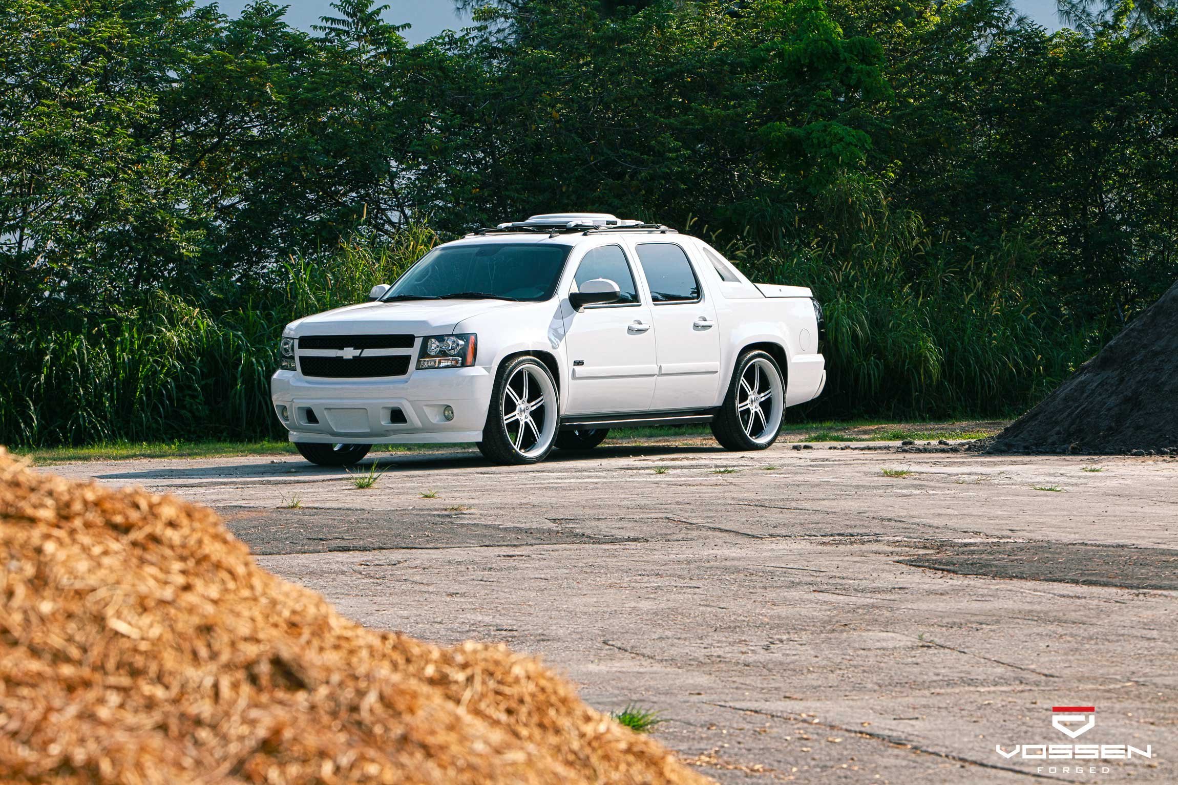 Bad Boy White Chevy Avalanche SS Customized to Stand Out | CARiD.com ...