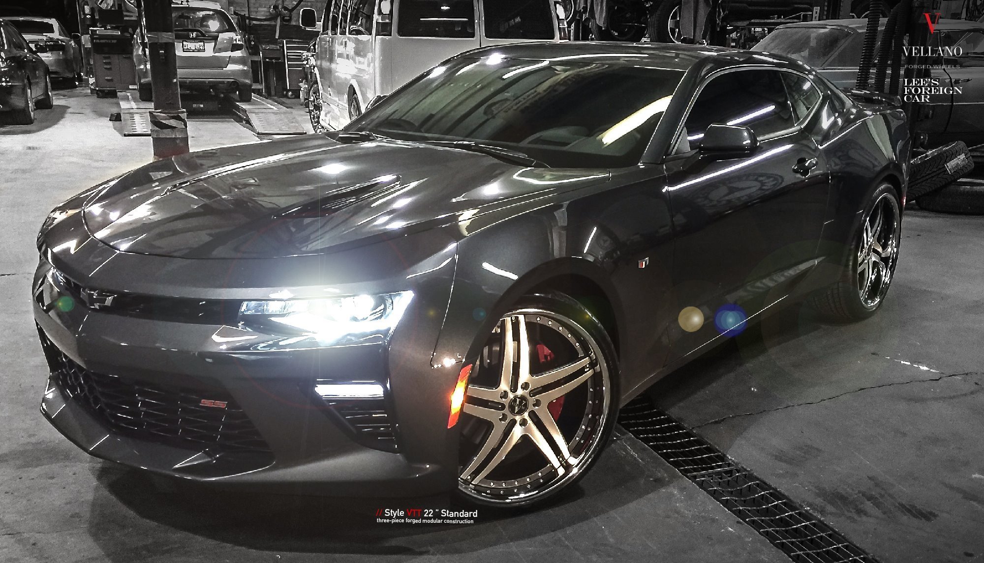 Classic 5 Spoke Wheels on a Iconic Car, Chevy Camaro SS | CARiD.com Gallery