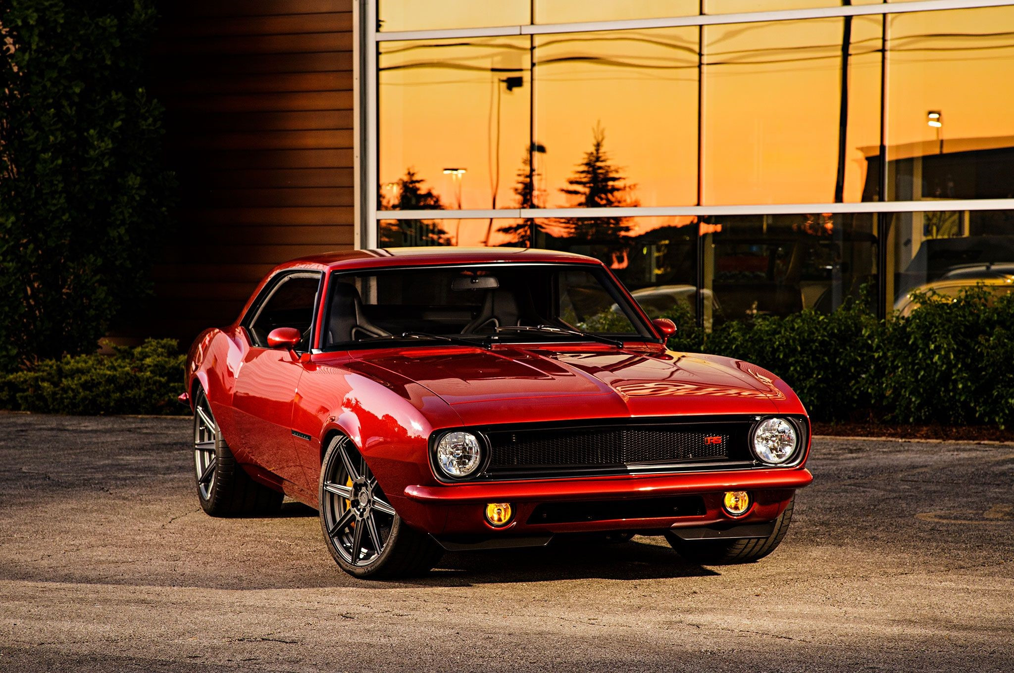 The Best Interpretation of Style: Glossy Red Chevy Camaro Fitted With ...
