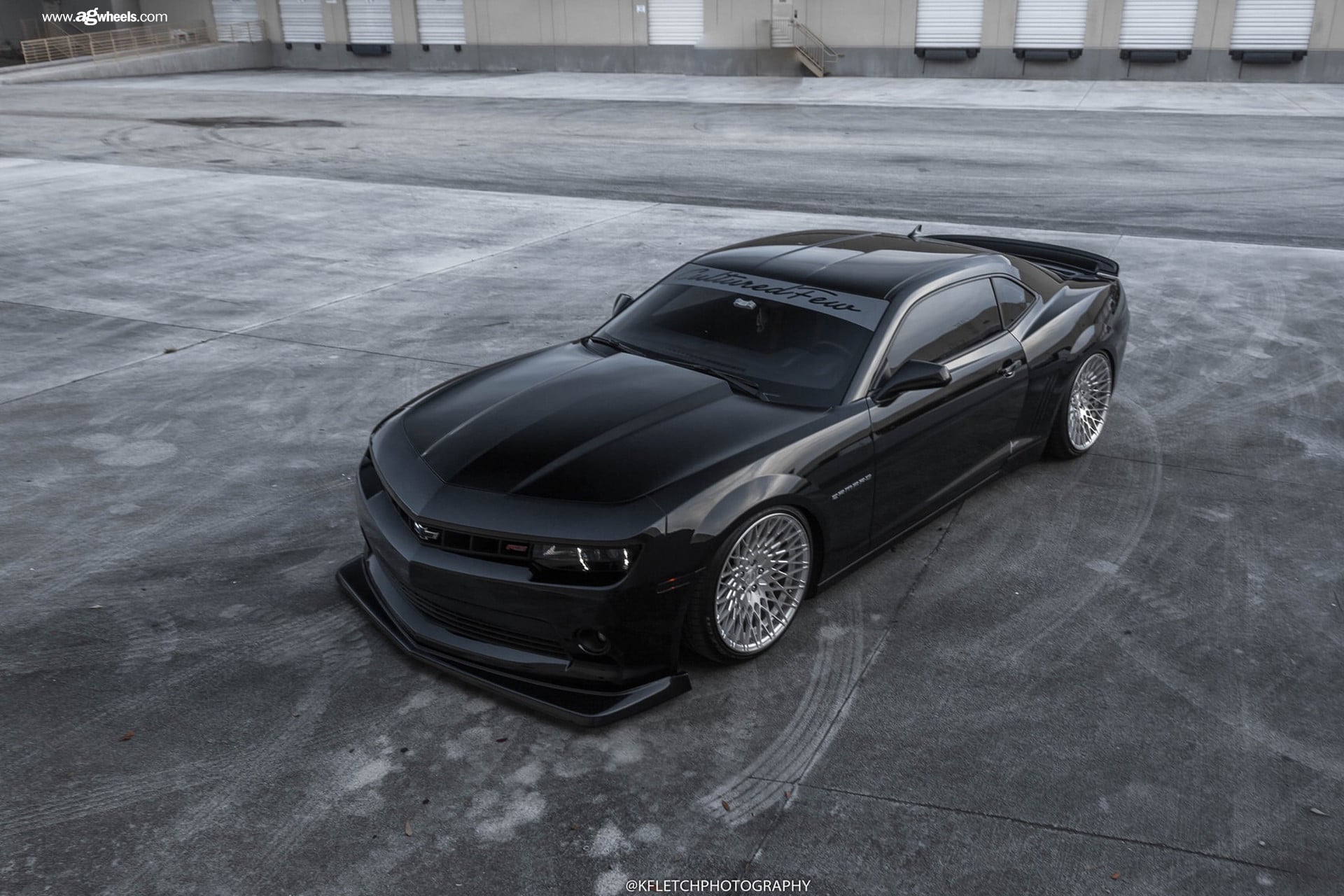 Slammed Chevy Camaro SS on M540 Rims by Avant Garde | CARiD.com Gallery