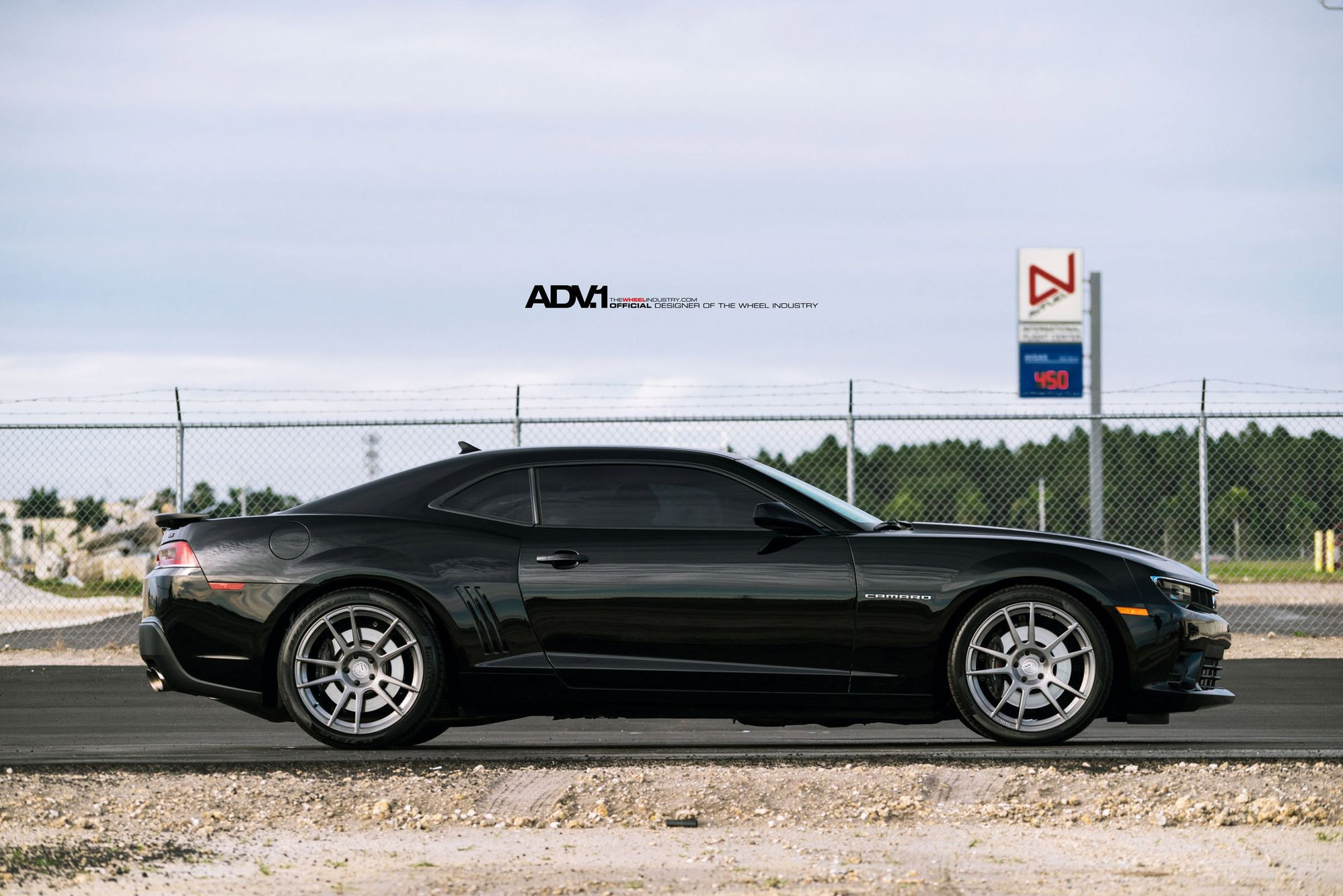 Super Clean All-black Chevy Camaro SS fitted With ADV1 Custom Wheels ...