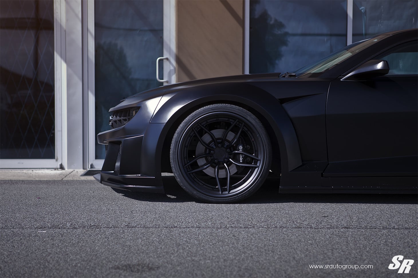 Gangsta's Ride: Custom Murdered Out Chevy Camaro SS | CARiD.com Gallery