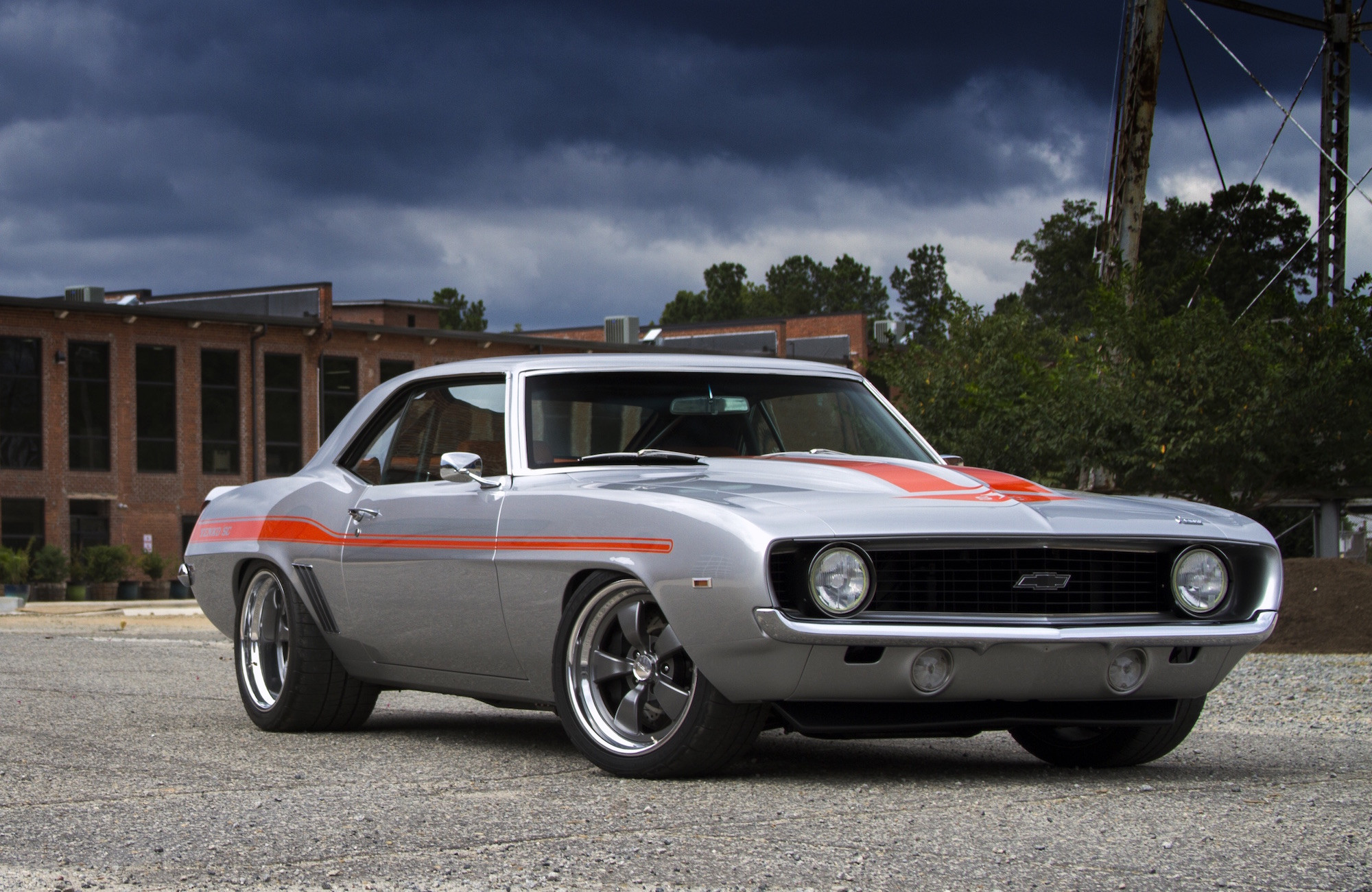 When Racing Takes Over You: Custom Camaro Yenko SC with Red Stripes ...