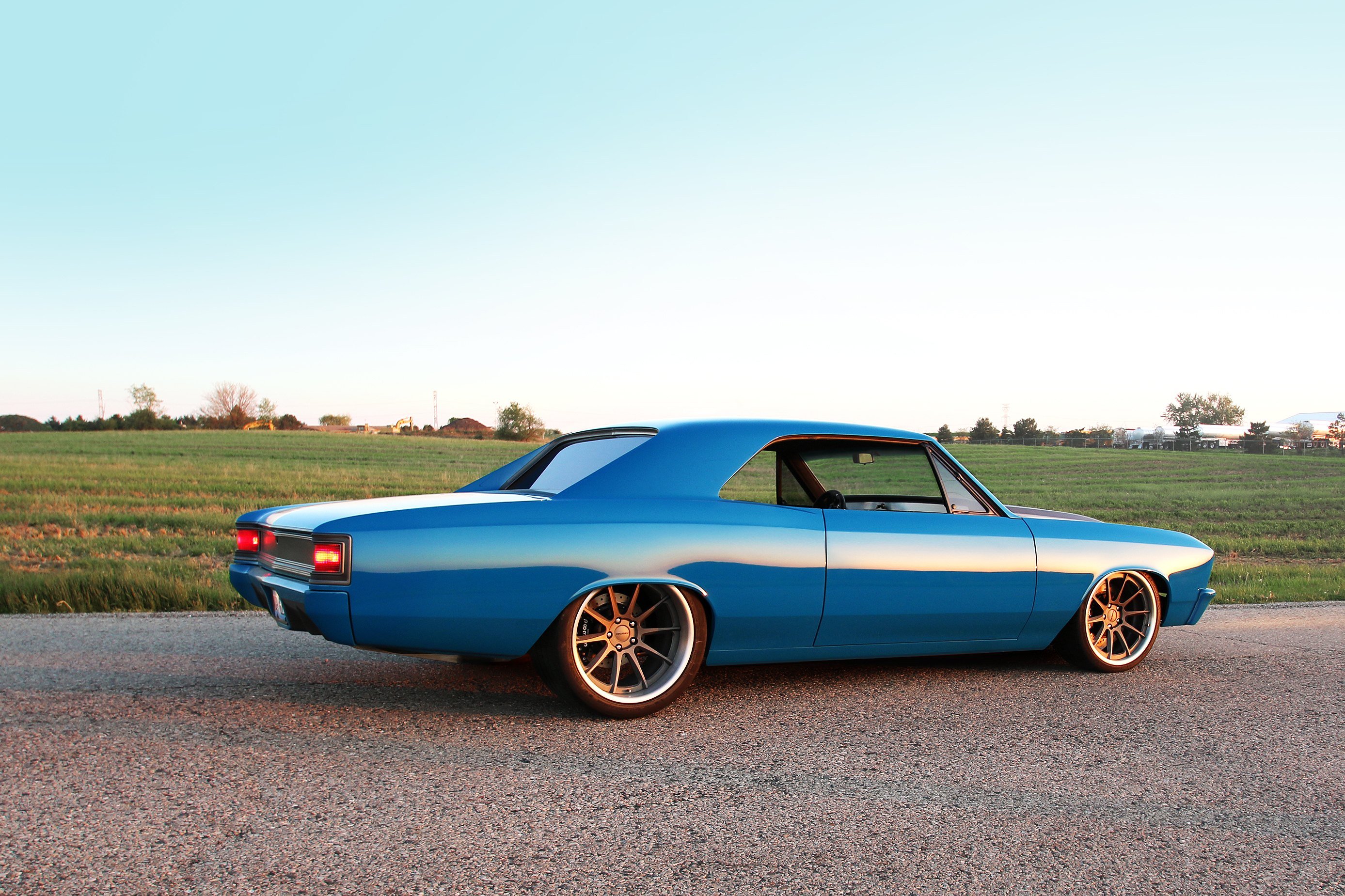 Blue Chevy Chevelle Shows Off Custom Paint Job | CARiD.com Gallery