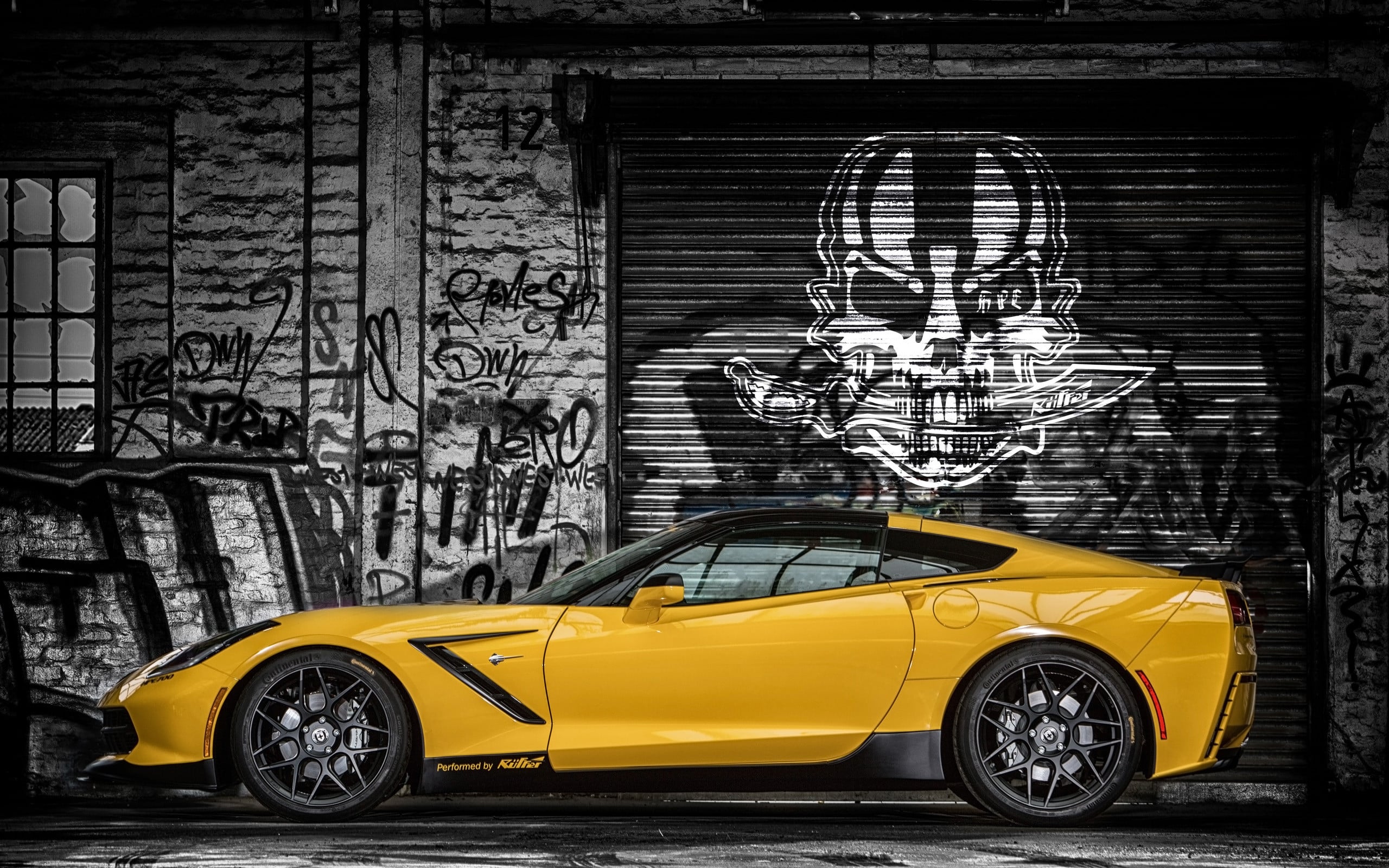 Henessey Performance Corvette HPS700 in Competition Yellow | CARiD.com ...