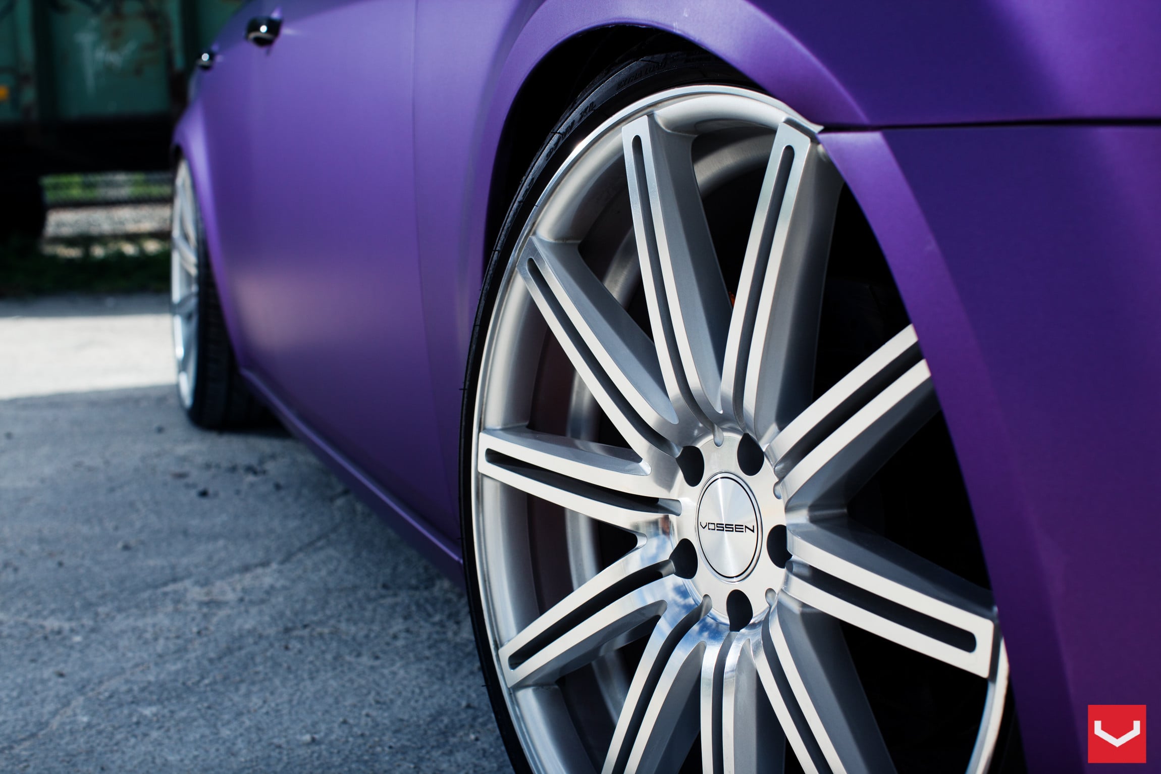 Matte Plum Crazy Purple Chrysler 300 Customized to Impress | CARiD.com ...