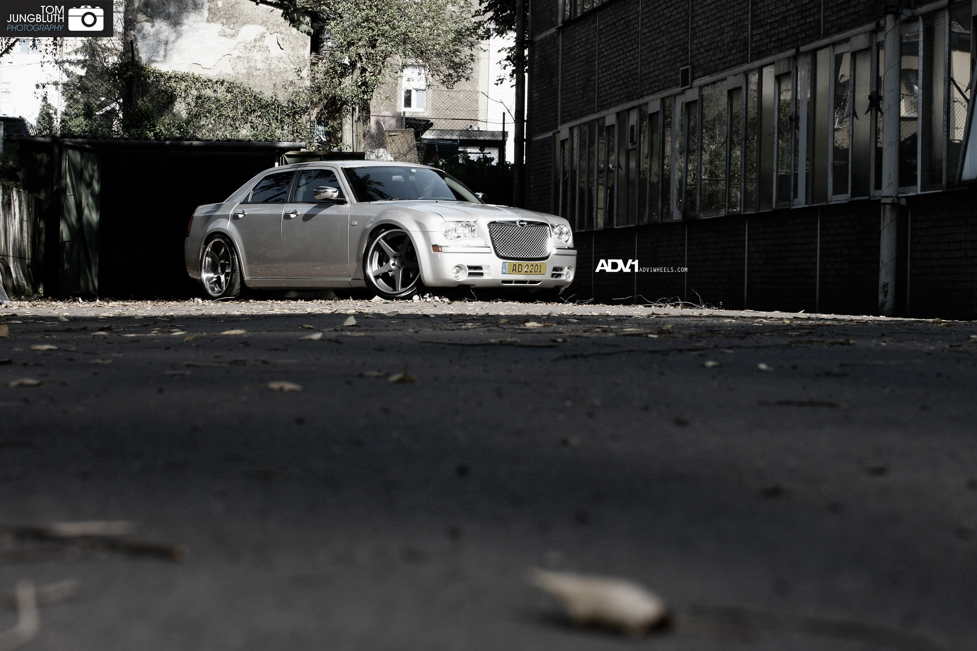 Classy Chrysler 300 With Lowered Suspension and ADV1 Custom Wheels ...