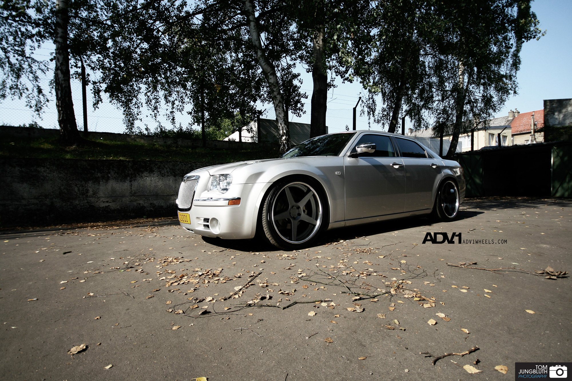 Classy Chrysler 300 With Lowered Suspension and ADV1 Custom Wheels ...