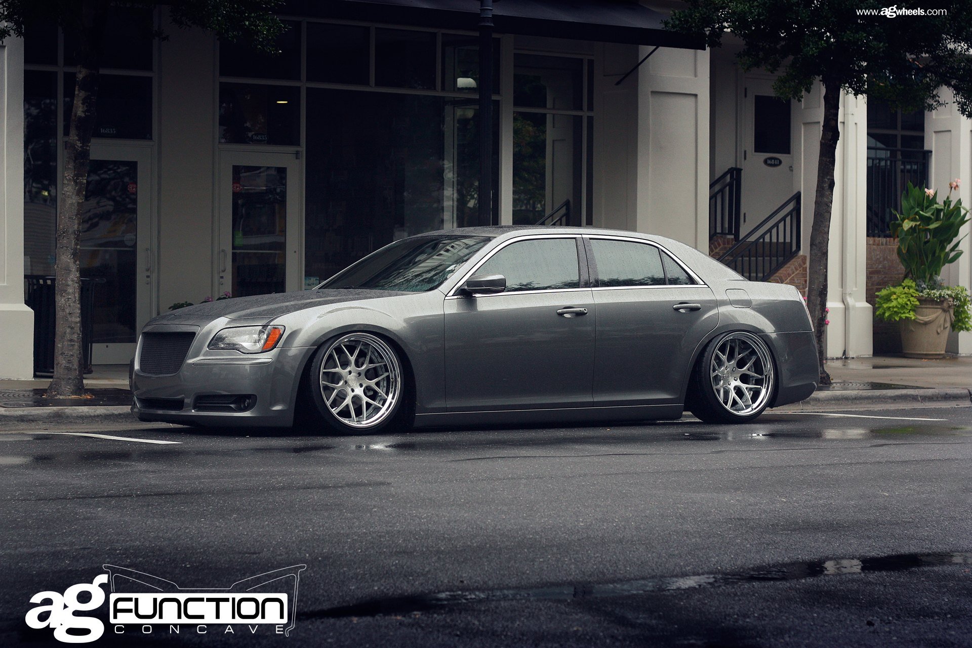 Gray Stanced Chrysler 300 Looking Beasty with Aftermarket Parts | CARiD ...