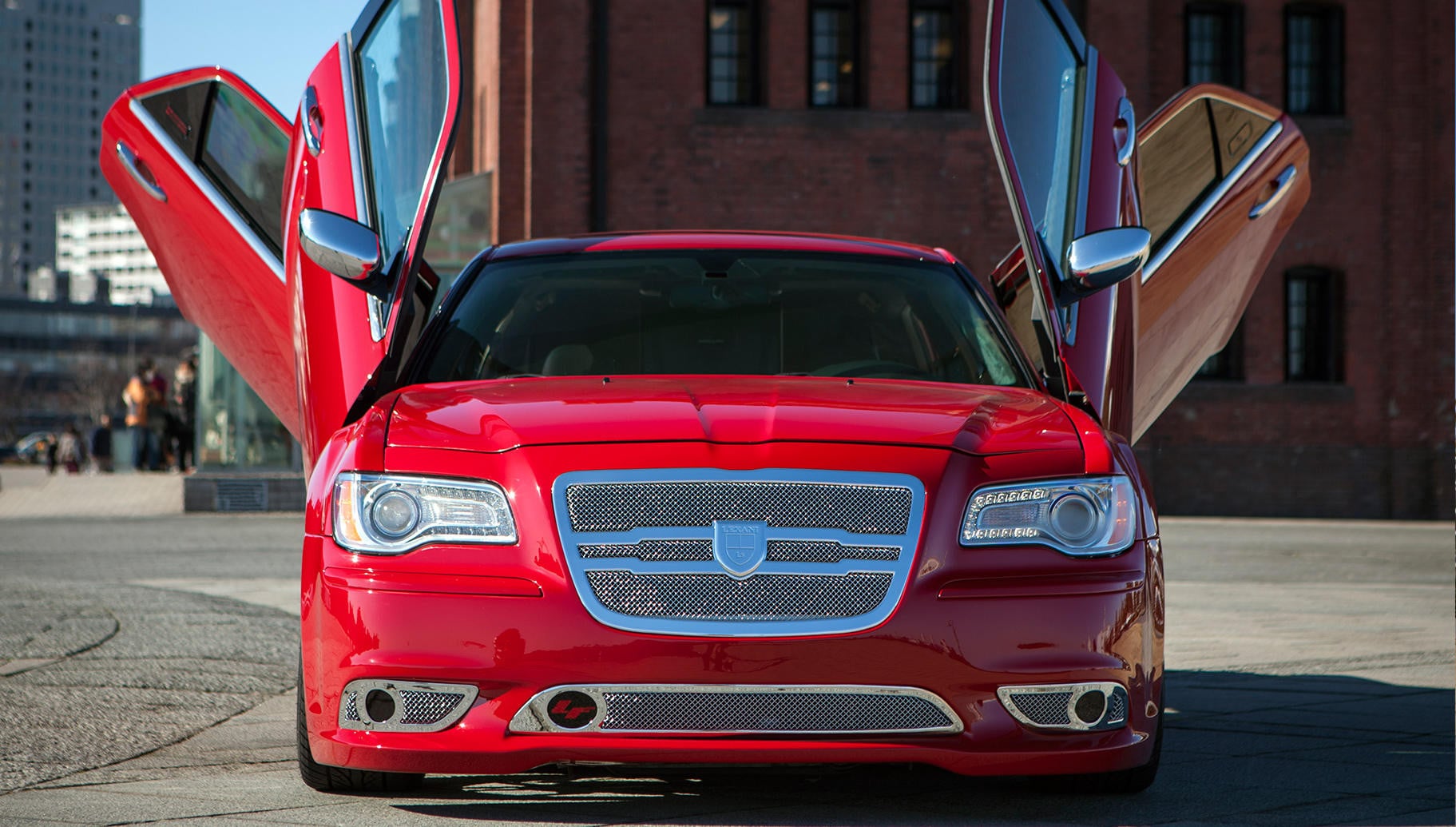 Dropped Chrysler 300 with Lambo Doors | CARiD.com Gallery
