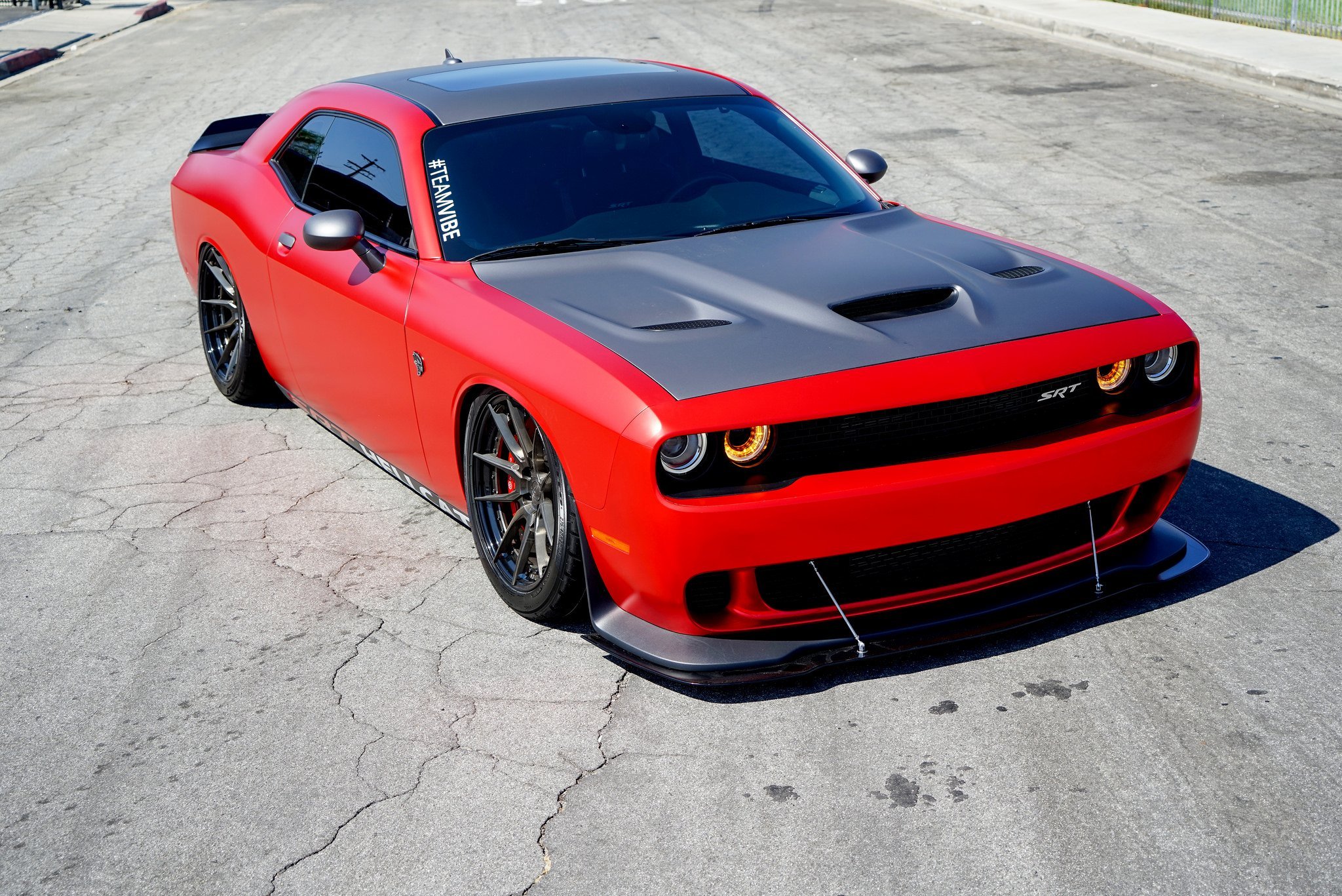 Red Dodge Challenger SRT Gets Racy Mods and Exterior Refreshes | CARiD ...