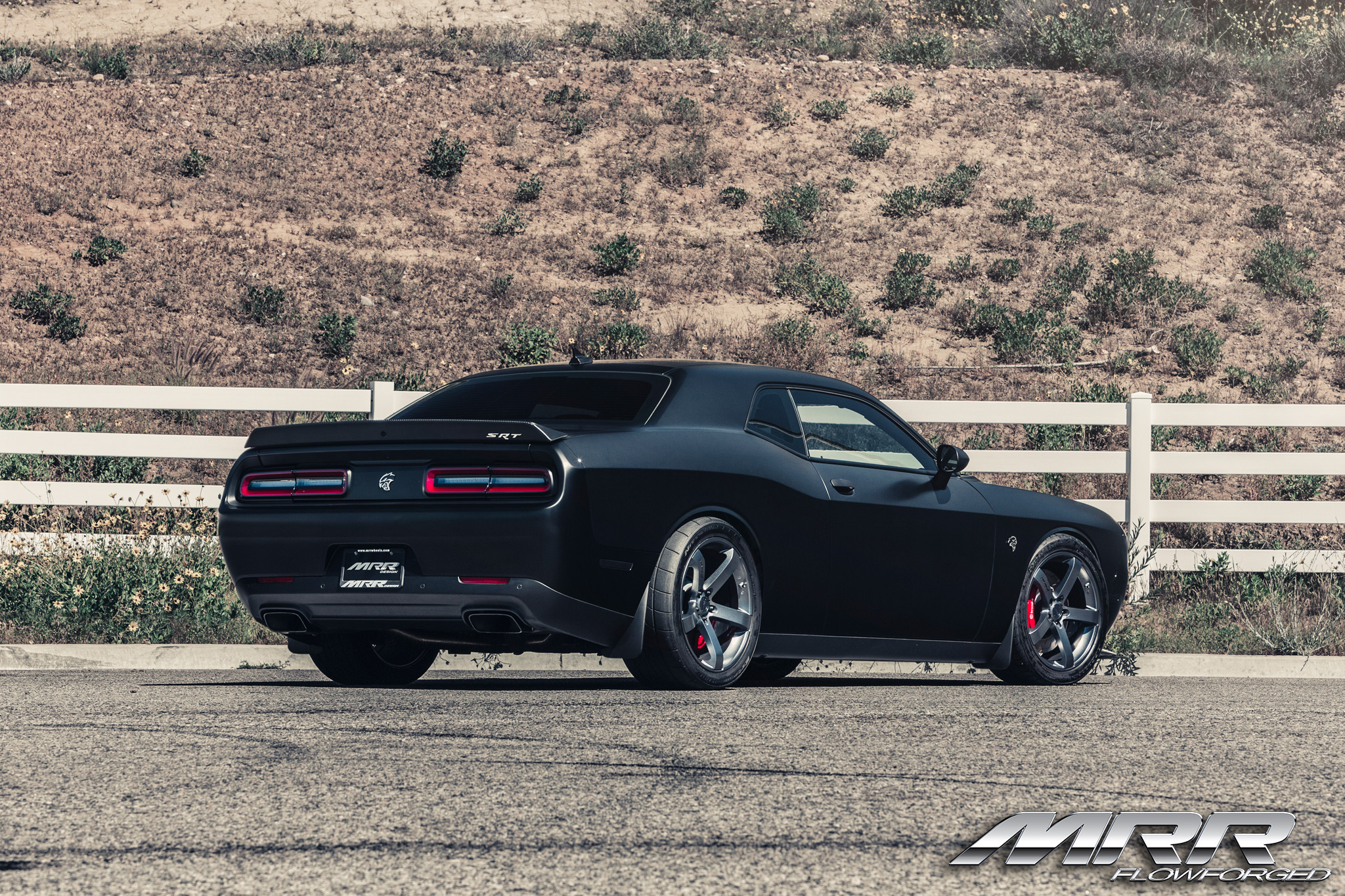 SRT Hellcat with Carbon Fiber Bumper Lip and VP5 Wheels By MRR | CARiD ...