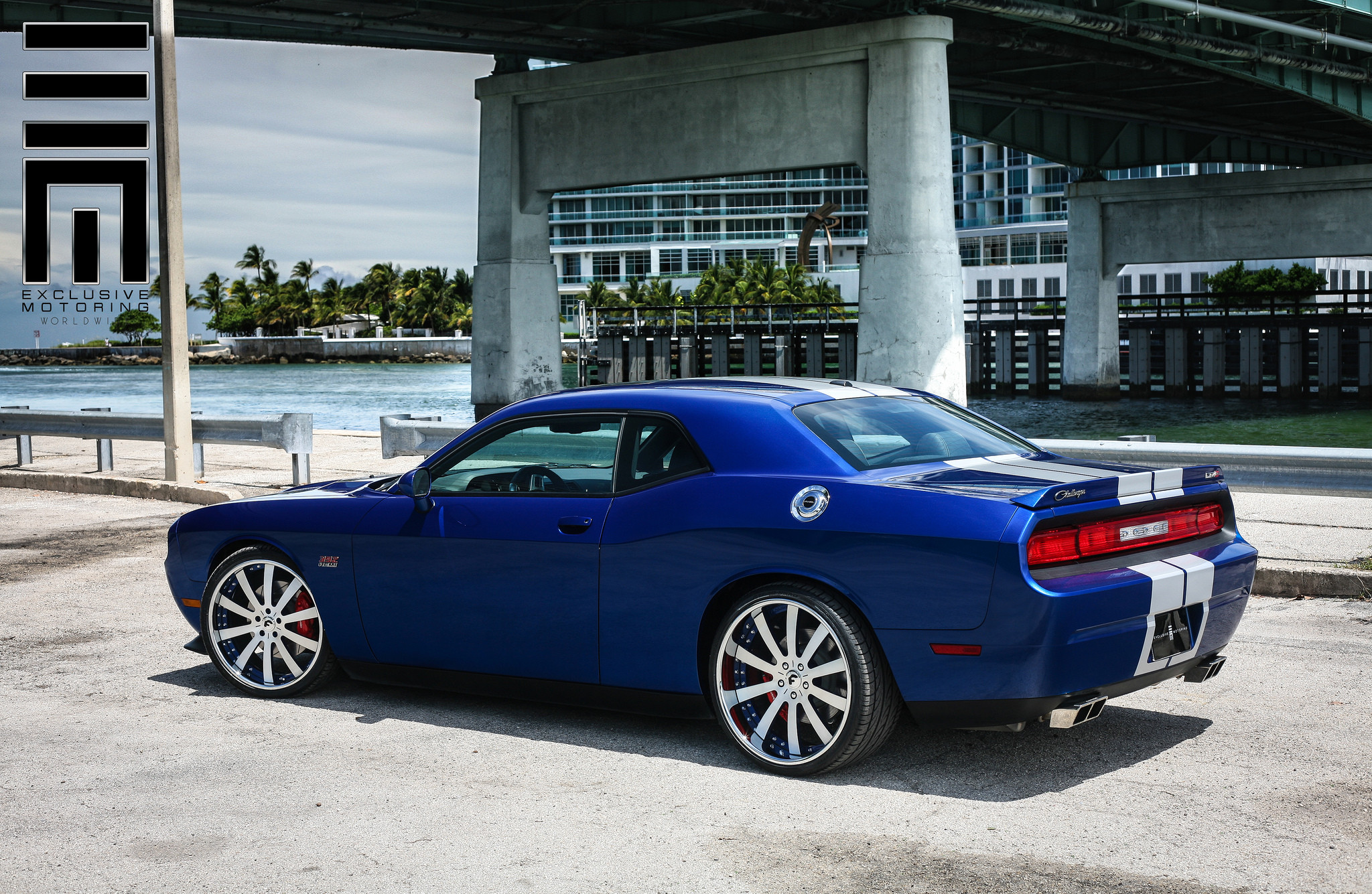 HEMI Powered Challenger on Custom Wheels by Exclusive Motoring | CARiD ...