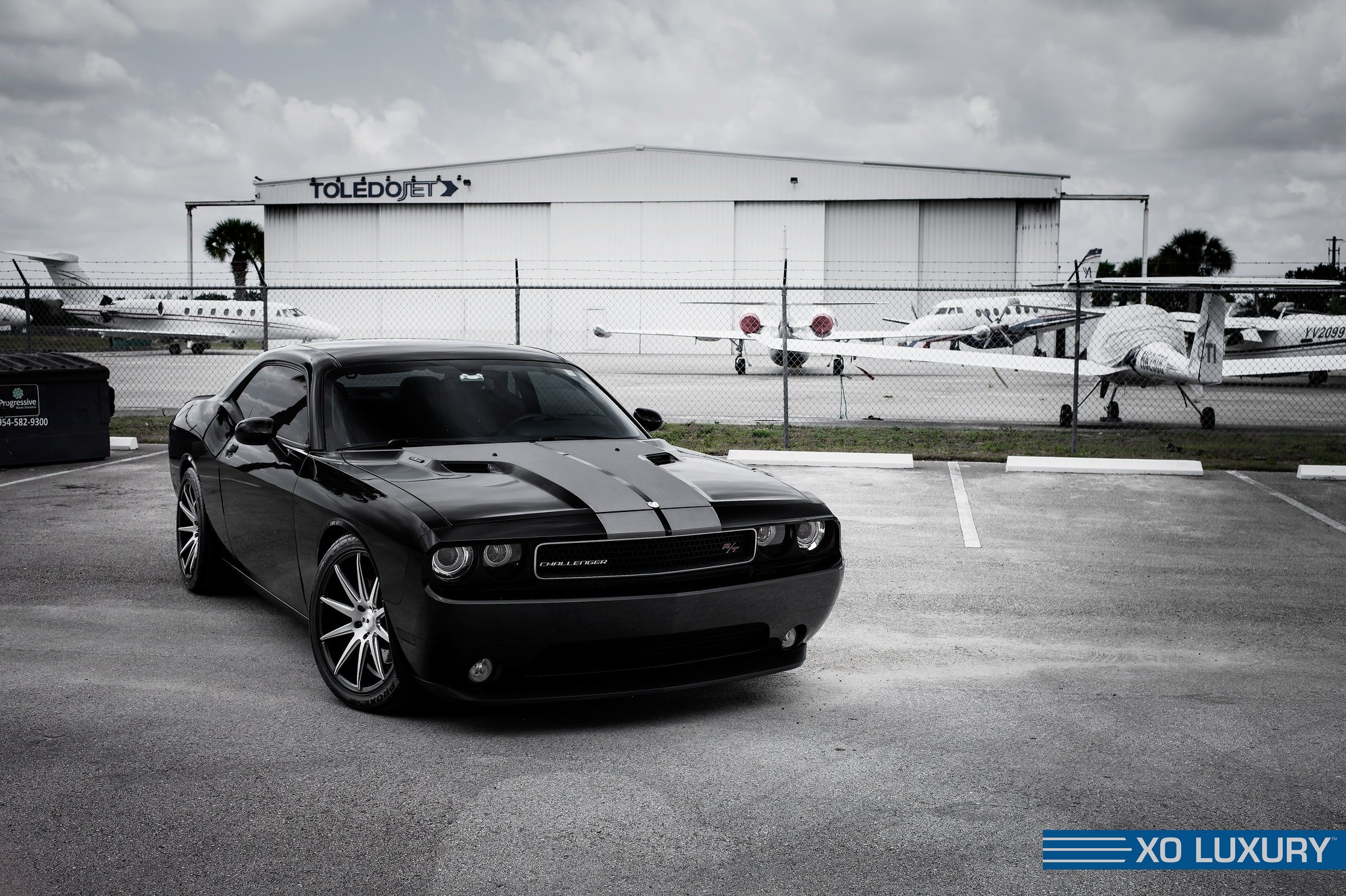 Black Mamba - Dodge Challenger R/T on XO Luxury Wheels | CARiD.com Gallery